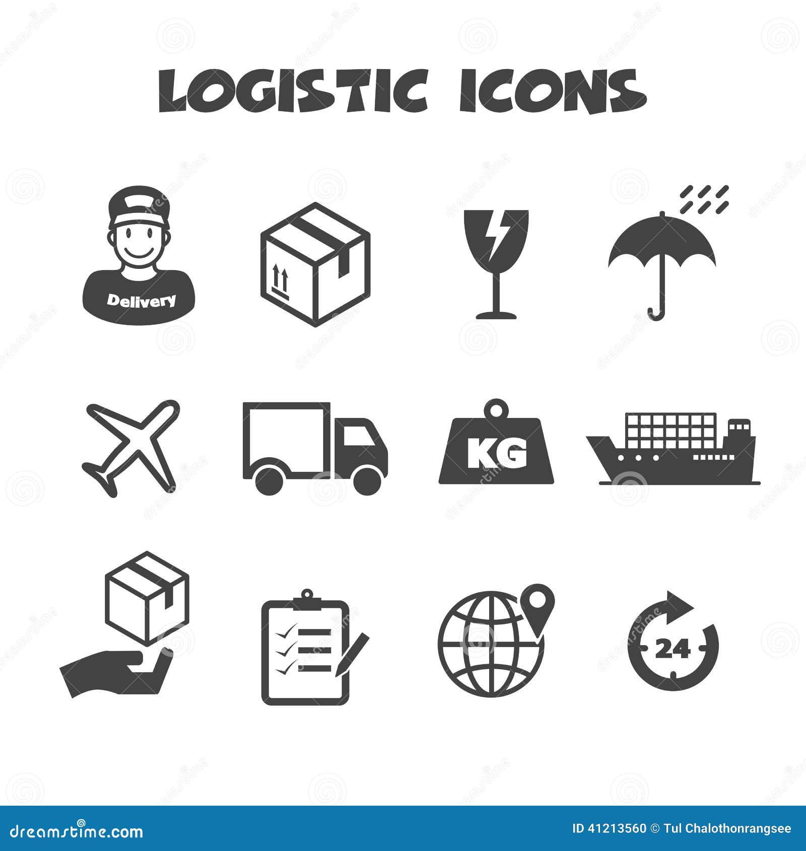Logistics Icons Free Download