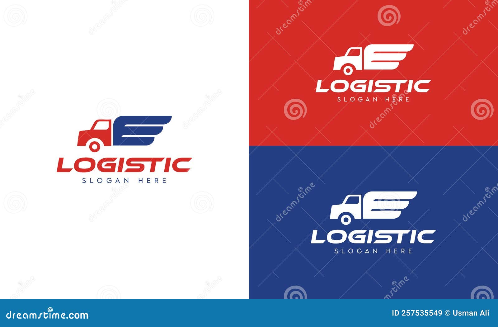 Logistic Logo Design Vector Template, Express, Trade, Global Logo ...