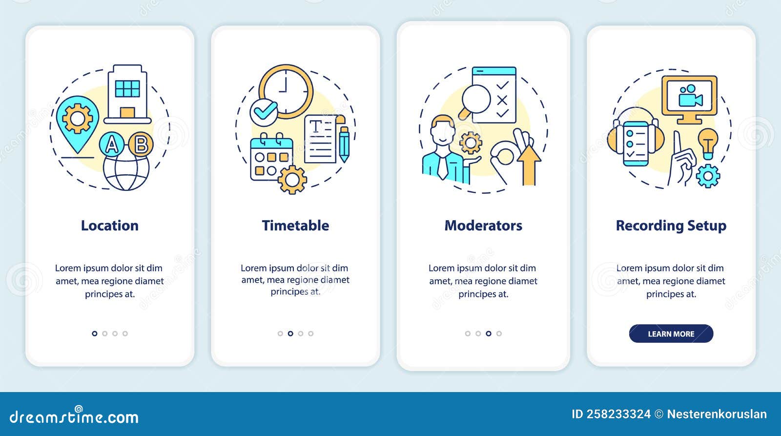 Logistical Details Of Usability Testing Circle Infographic Template ... Logistical Details Of Usability Testing Circle Infographic Template ...