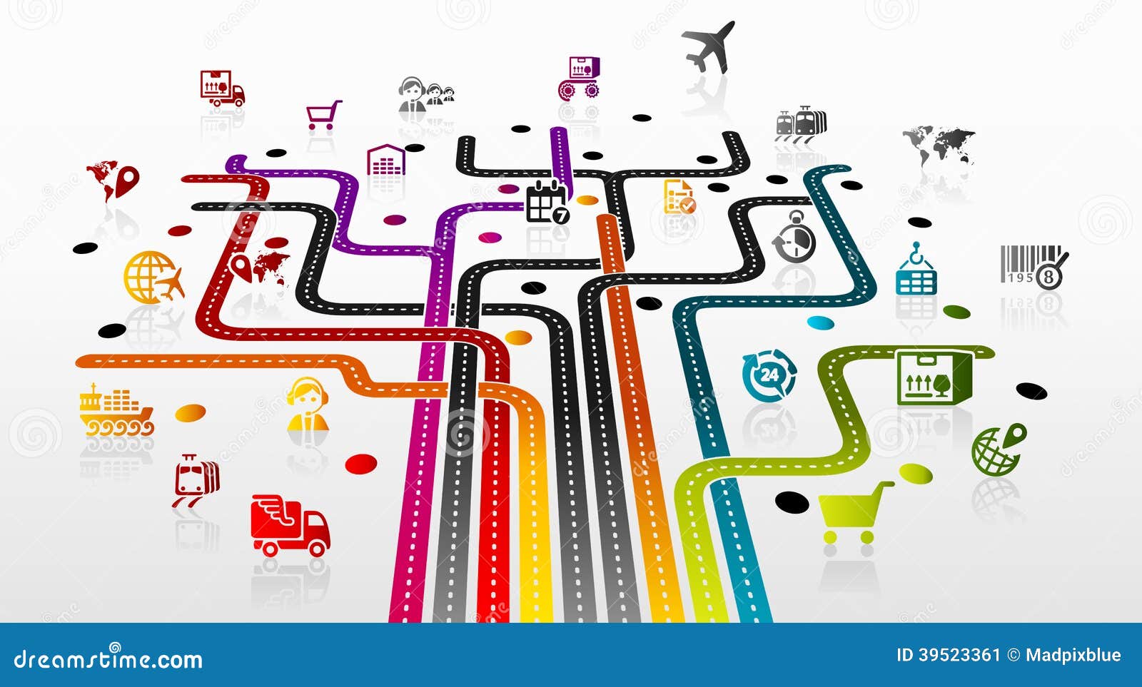 Logistics Stock Vector - Image: 39523361 Logistics Stock Vector - Image: 39523361