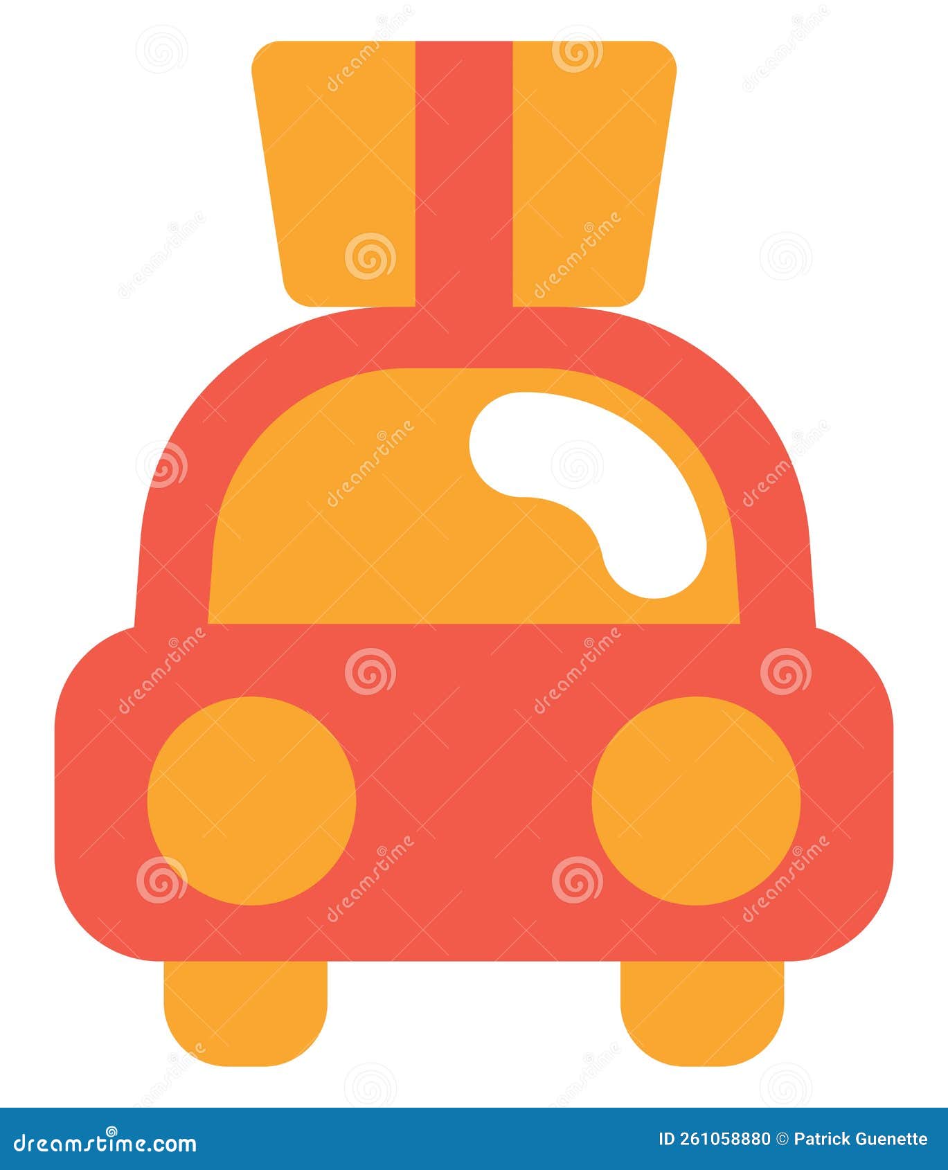 Logistics car, icon stock vector. Illustration of design - 261058880
