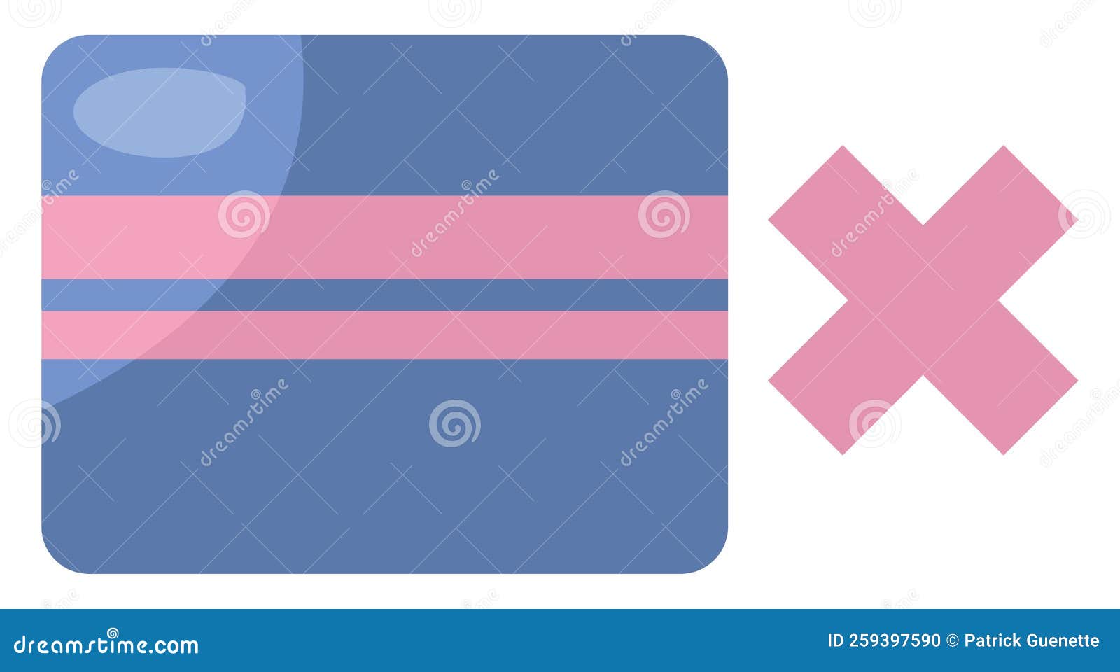 Logistics Card Cancel, Icon Stock Vector - Illustration of icon ...