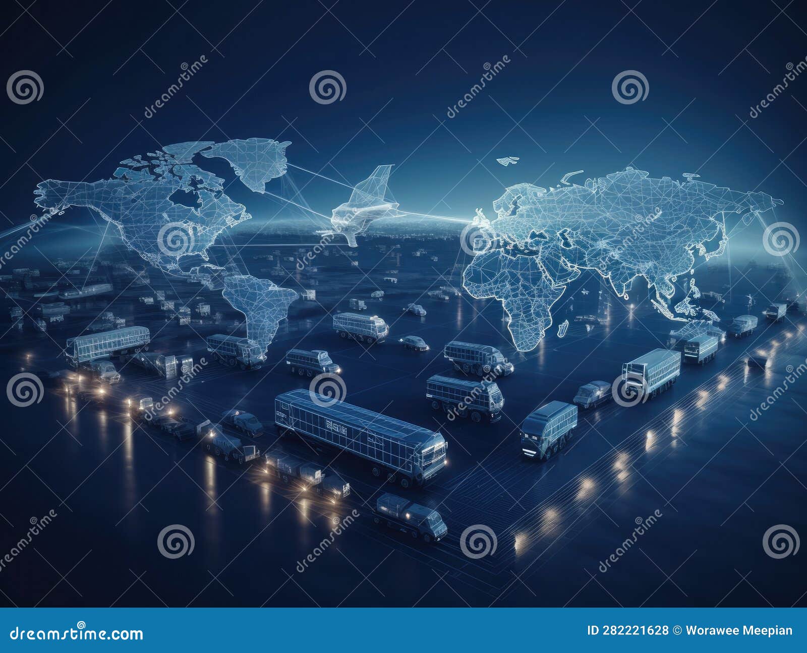 Logistics, Cargo, and Delivery Industry Concepts with Package and ...