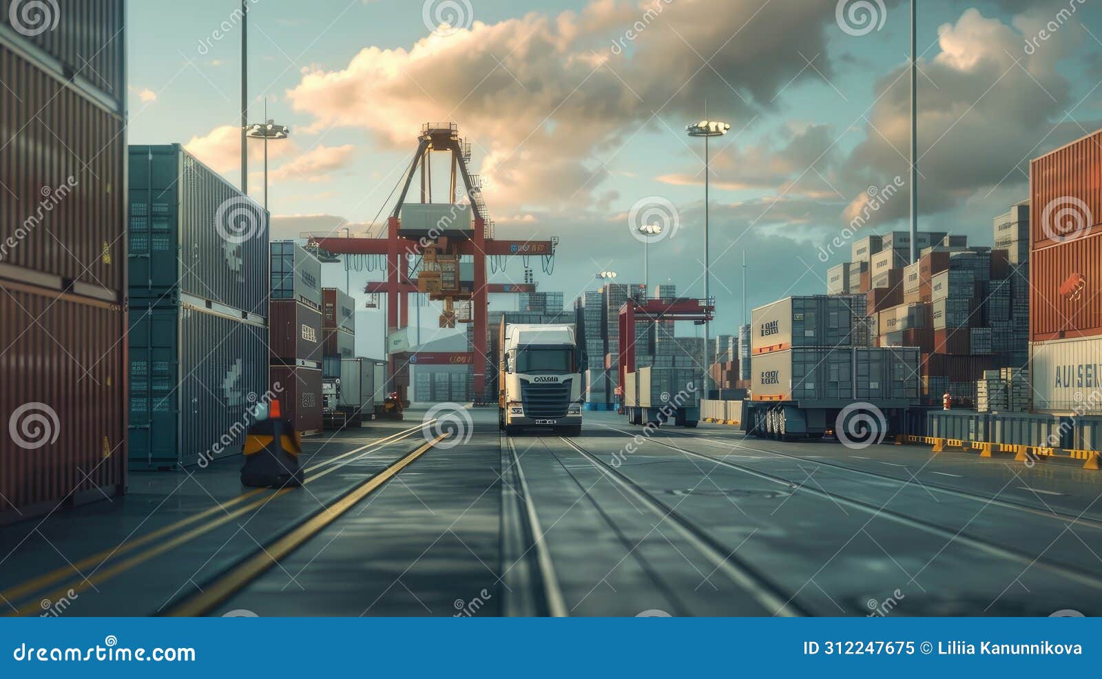 A Logistics Company As they Handle the Shipping Process with Precision ...