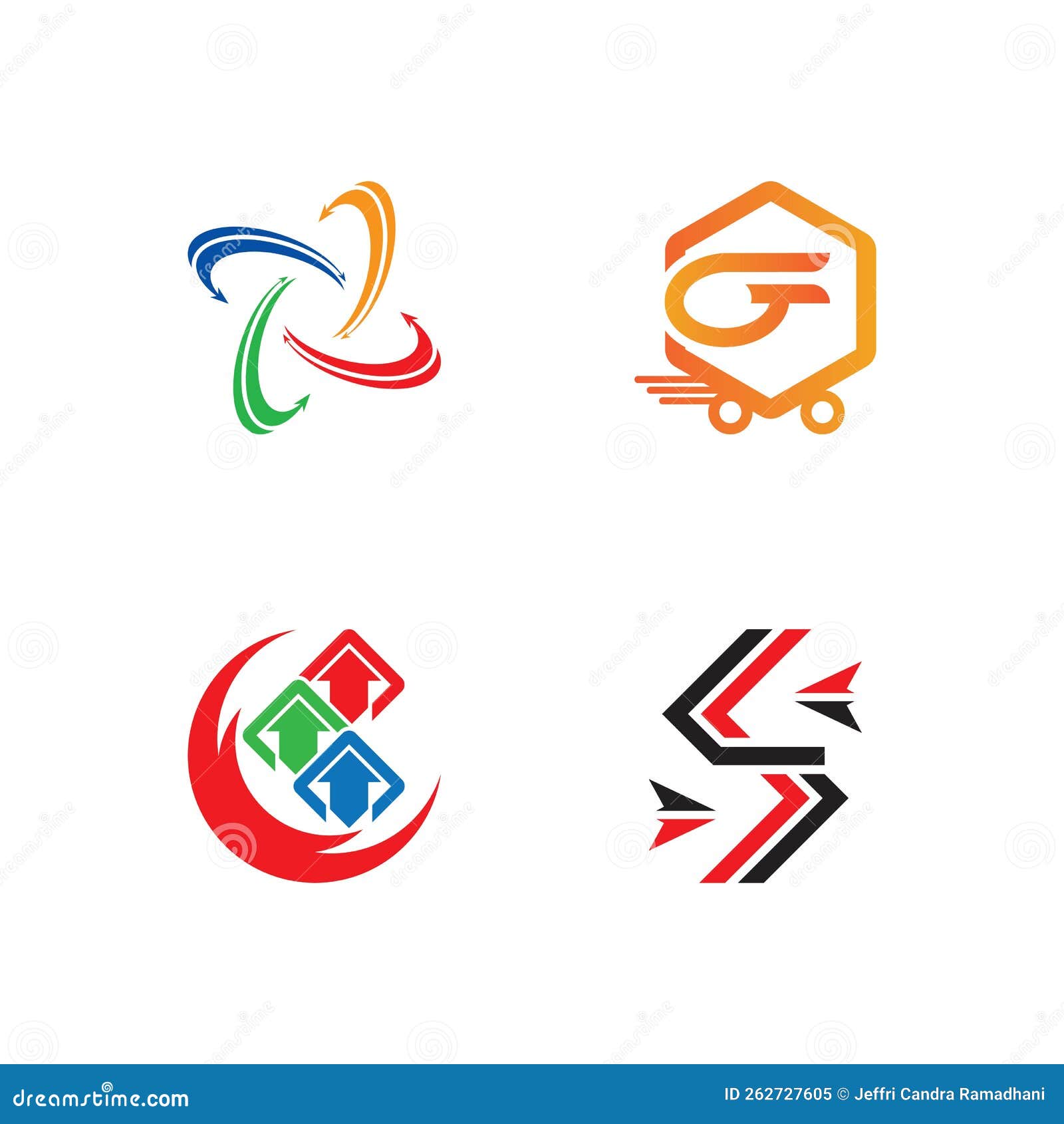 Logistics Company Logo Icon Stock Vector - Illustration of transport ...