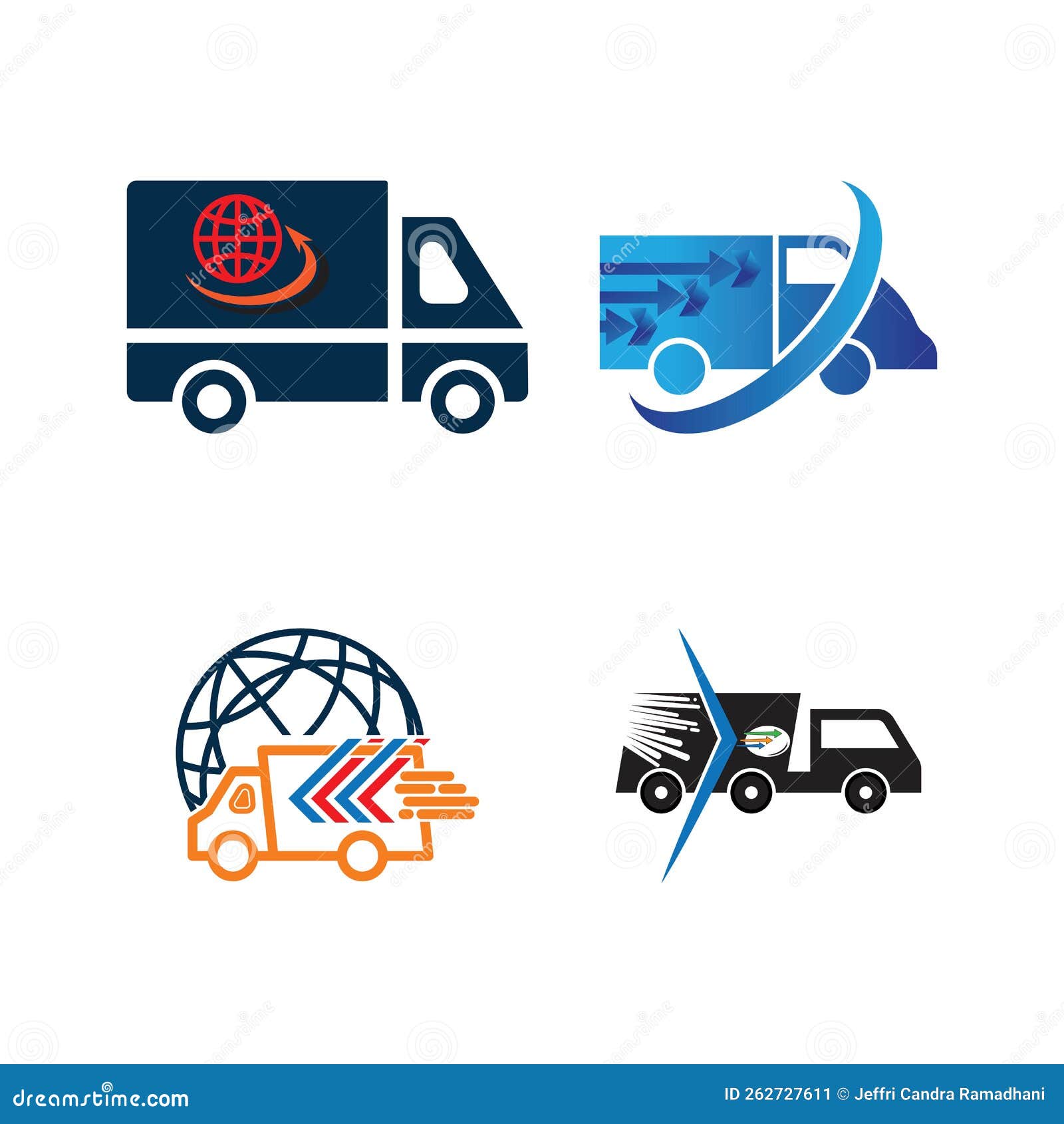 Logistics Company Logo Icon Stock Vector - Illustration of ...
