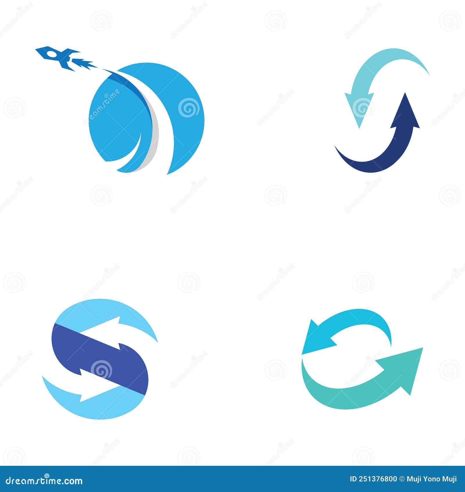 Logistics Company Vector Logo, Arrow Icon Logo, Fast Digital Delivery ...