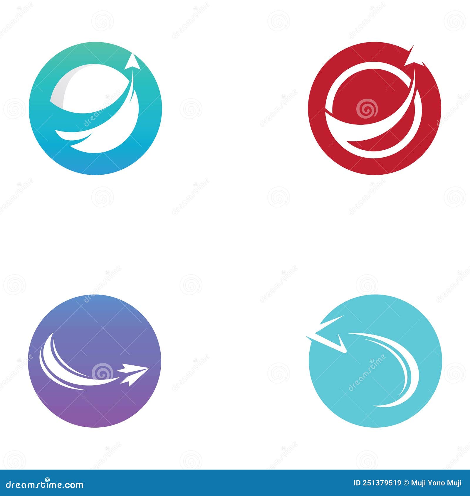 Logistics Company Vector Logo, Arrow Icon Logo, Fast Digital Delivery ...