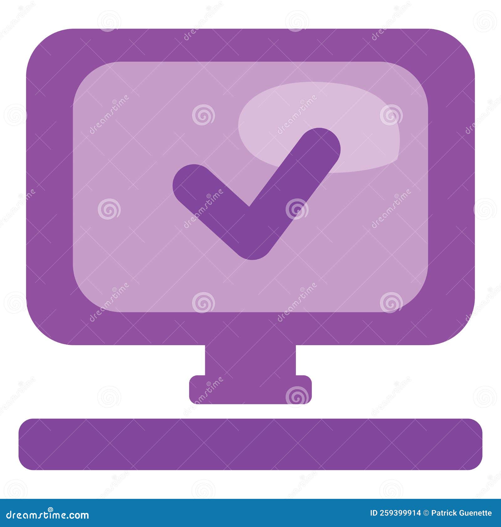 Logistics computer, icon stock vector. Illustration of travel - 259399914