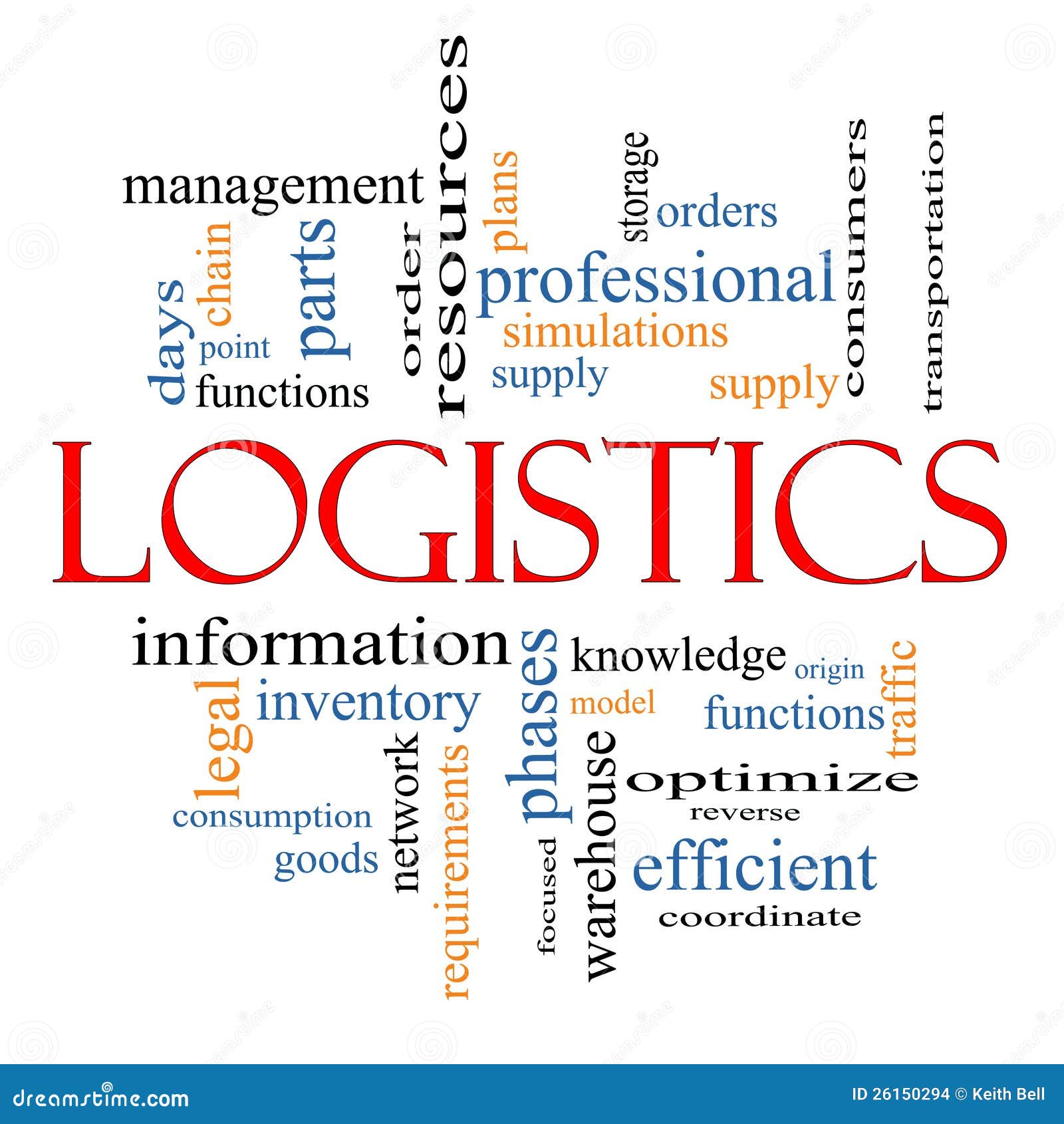 Logistics Concept stock illustration. Illustration of plans - 26150294