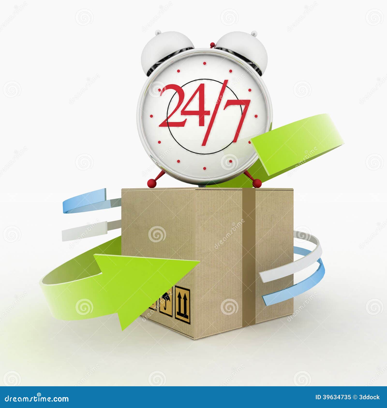 Logistics Concept In Half Circle With Thin Line Icons: Forklift Loader ...