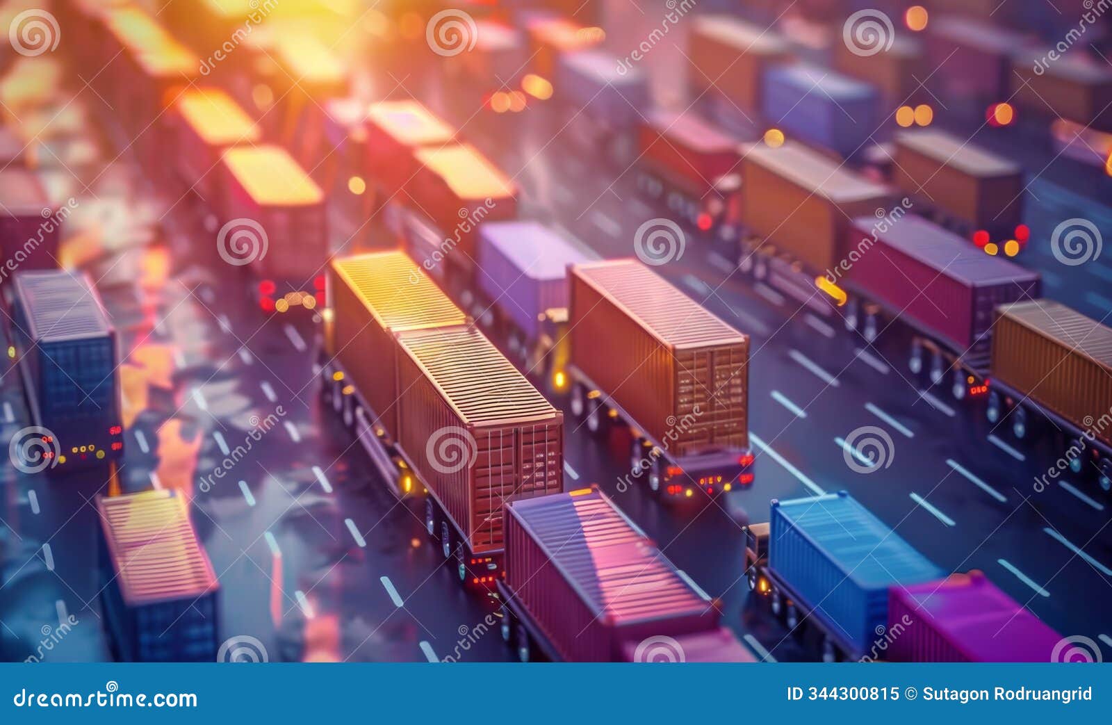 Logistics Concept, Logistics Network Distribution and Smart ...
