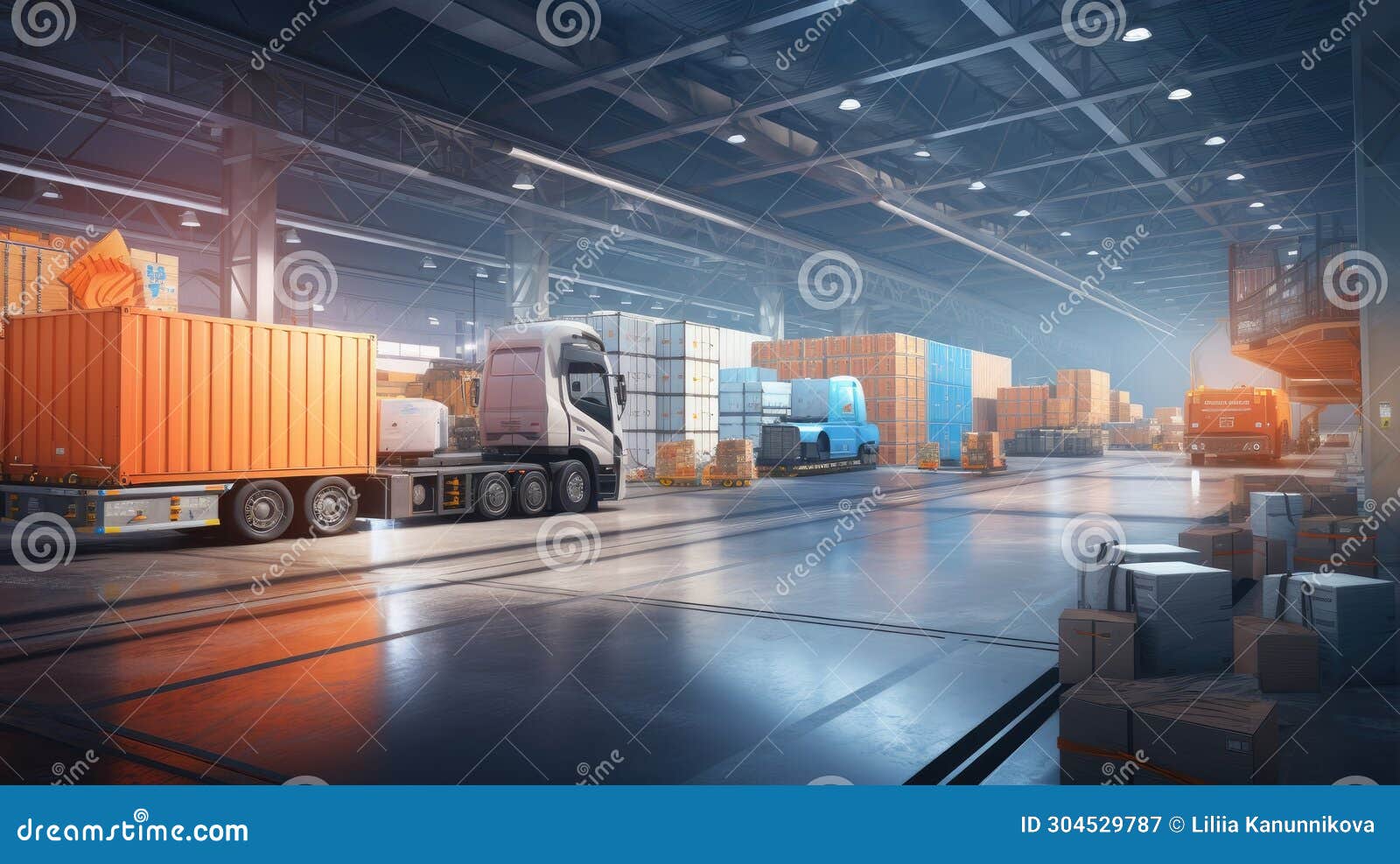 The Logistics Concept of Speed and Efficiency, Using a Mock-up Scenario ...