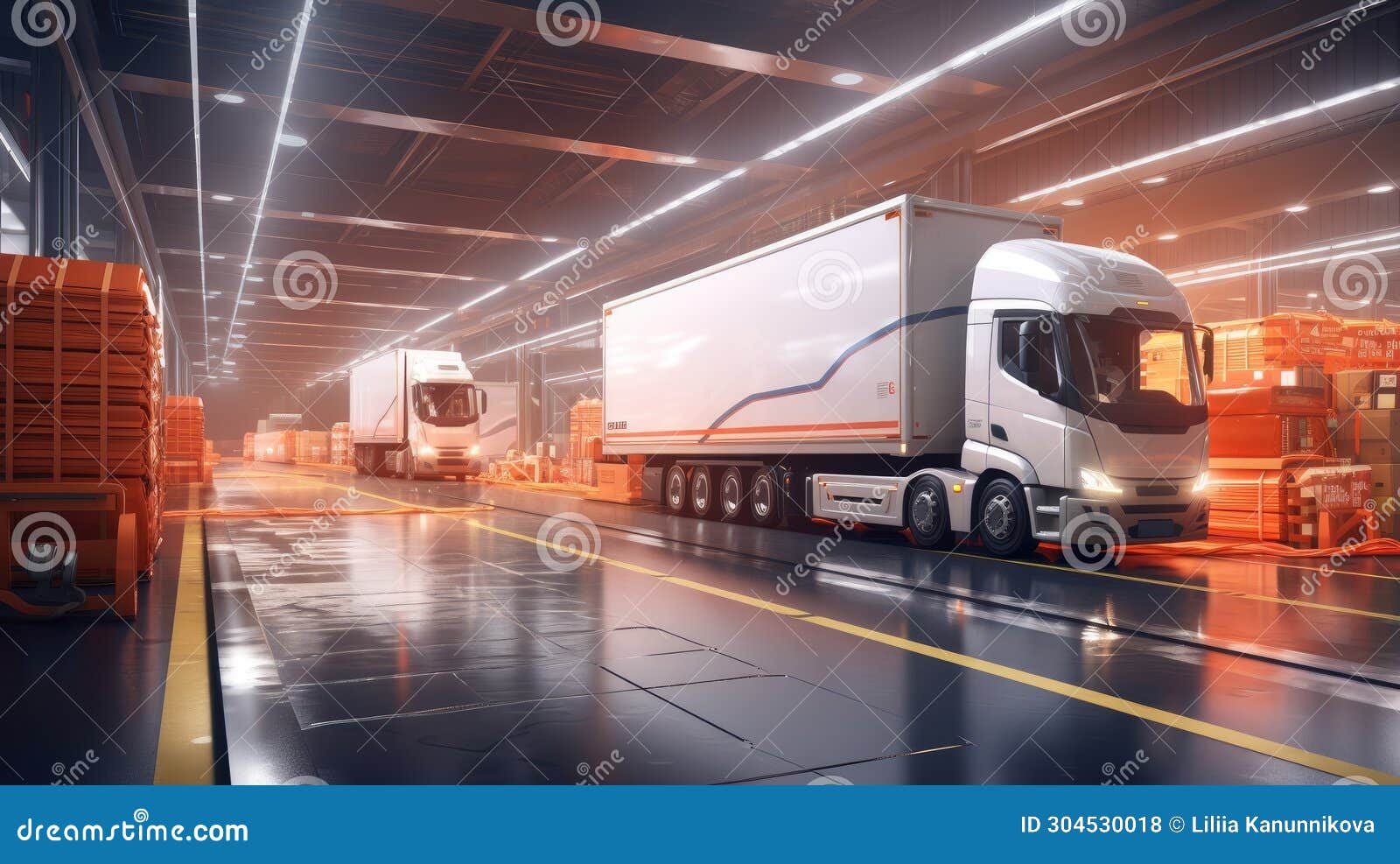 The Logistics Concept of Speed and Efficiency, Using a Mock-up Scenario ...