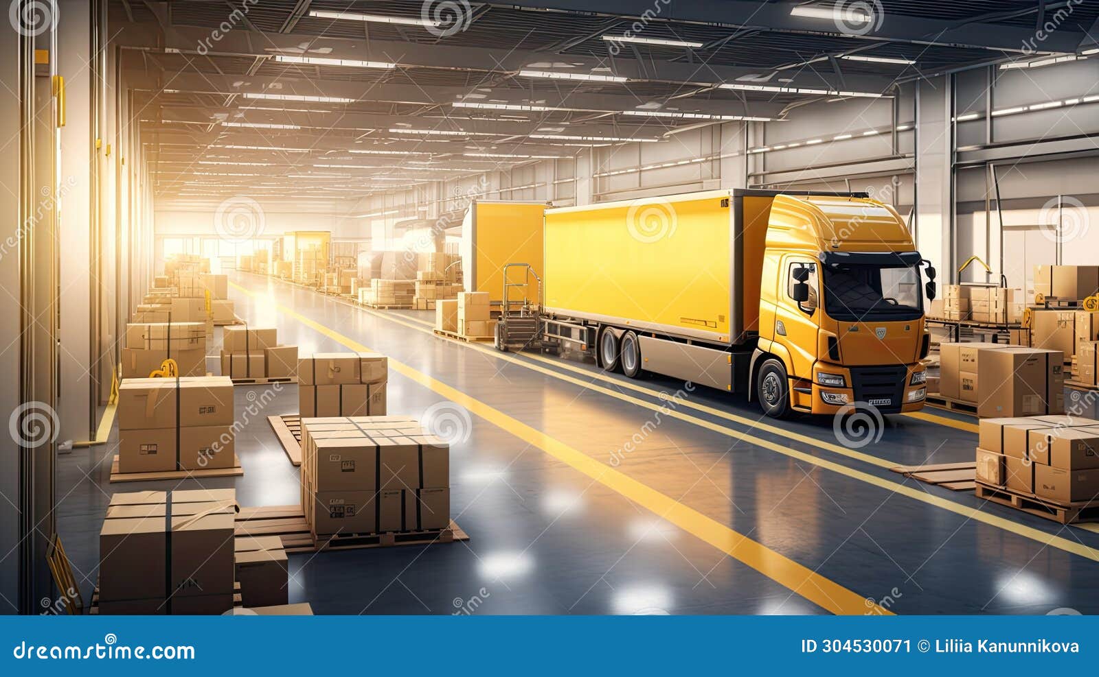 The Logistics Concept of Speed and Efficiency, Using a Mock-up Scenario ...