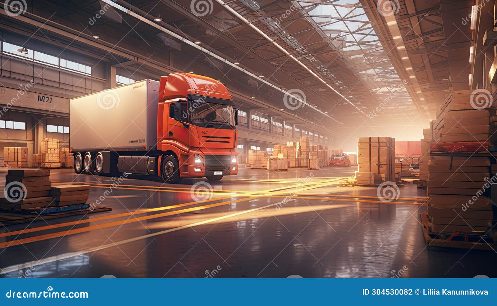 The Logistics Concept of Speed and Efficiency, Using a Mock-up Scenario ...