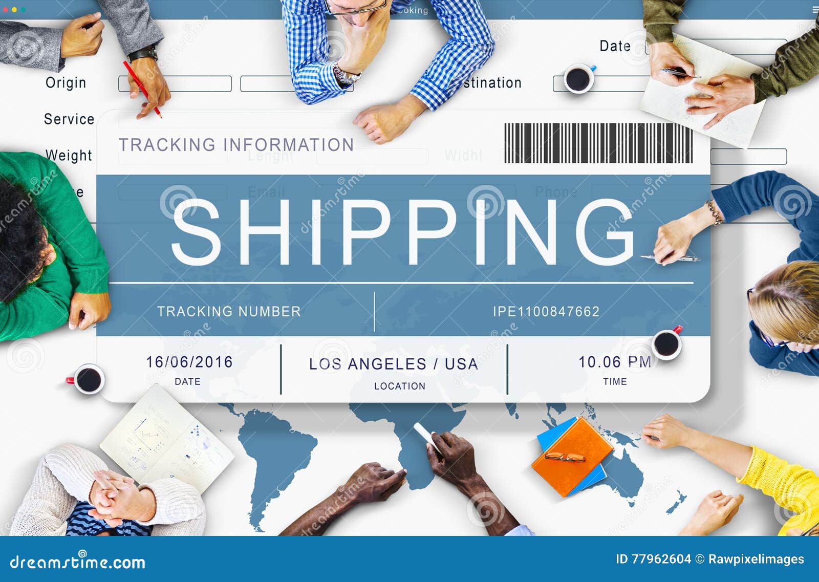 Logistics Delivery Cargo Freight Shipment Concept Stock Photo - Image ...