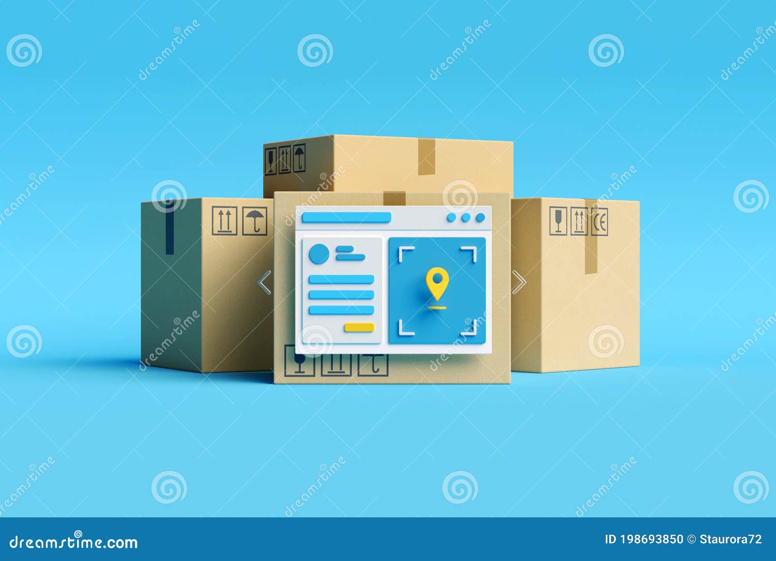 User Dashboard Template With Circle Graphics, Diagrams, Statistic Bars ...