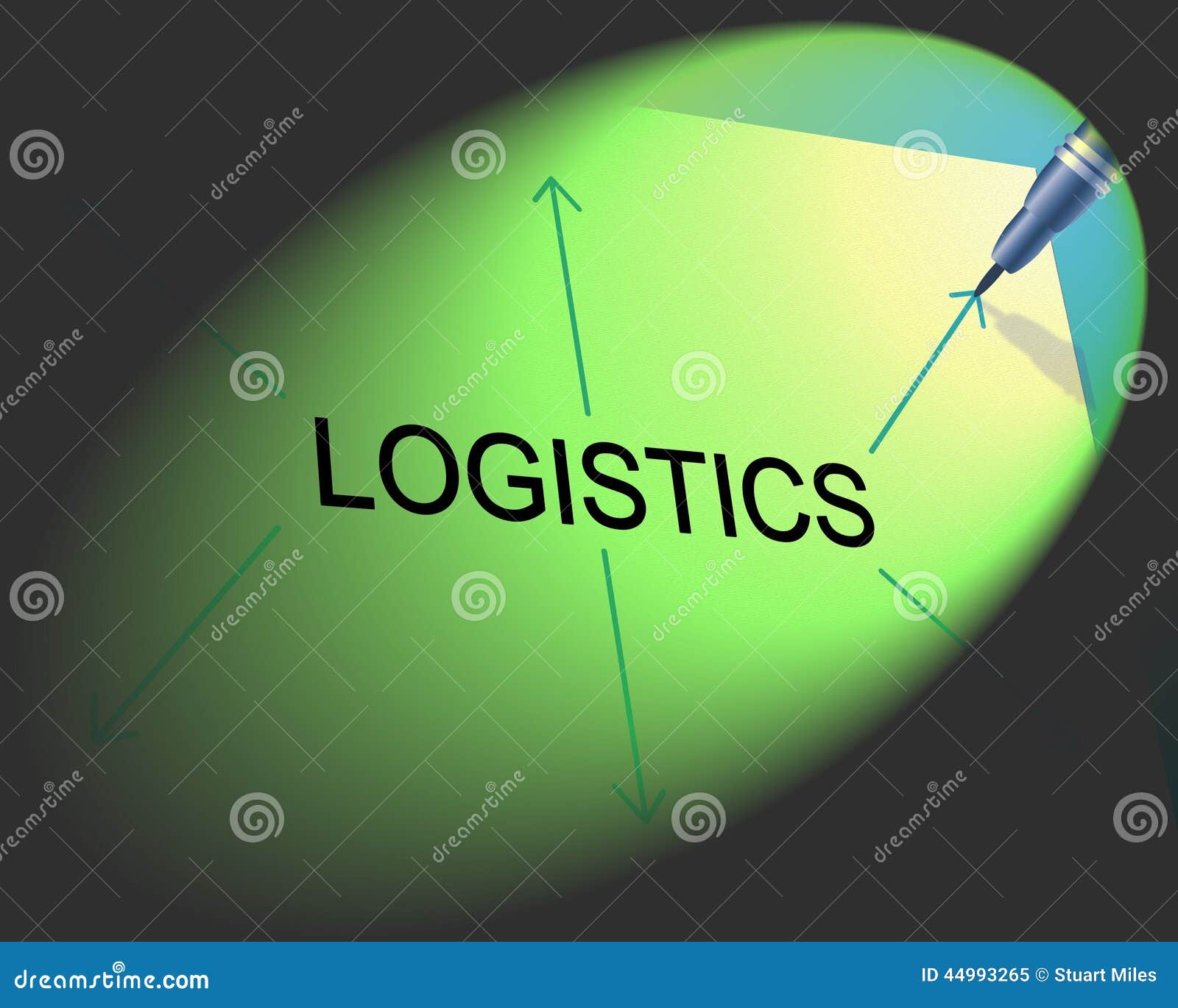 Logistics Distribution Represents Supply Chain and Analysis Stock ...