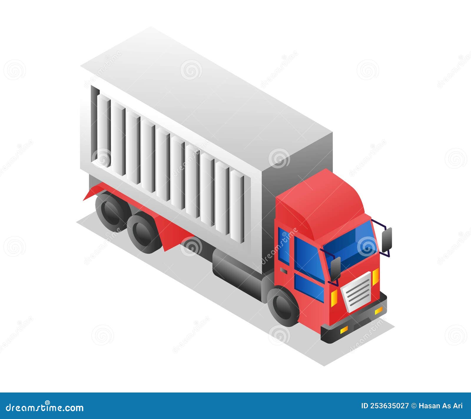 Freight Forwarder Online Service Or Platform. Loader In Uniform ...