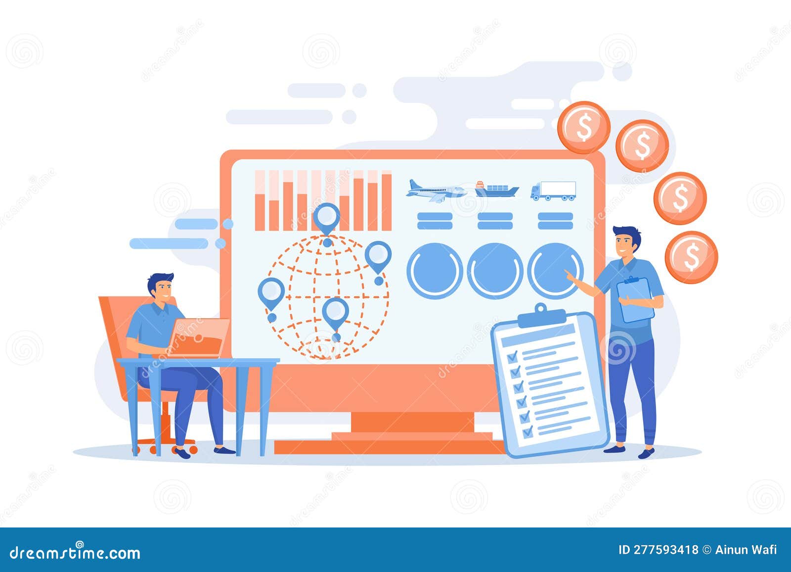Logistics Industry and Freight Profit Analyzing. Supply Chain Analytics ...