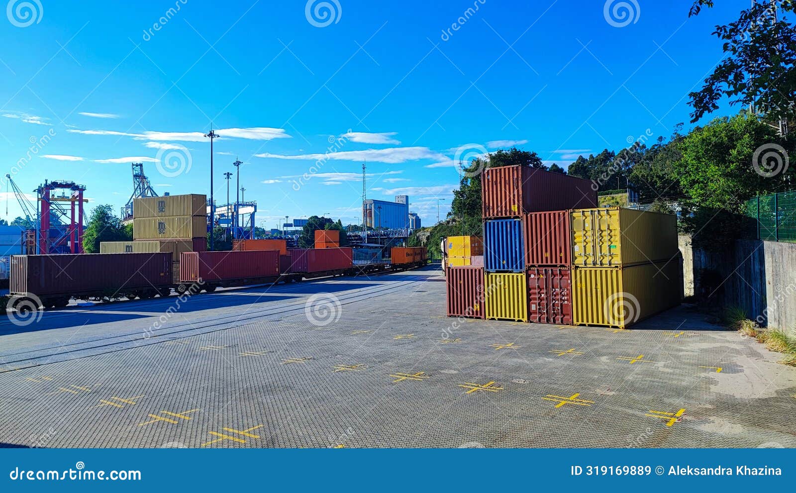 Logistics of International Container Cargo Shipping and Cargo Plane in ...