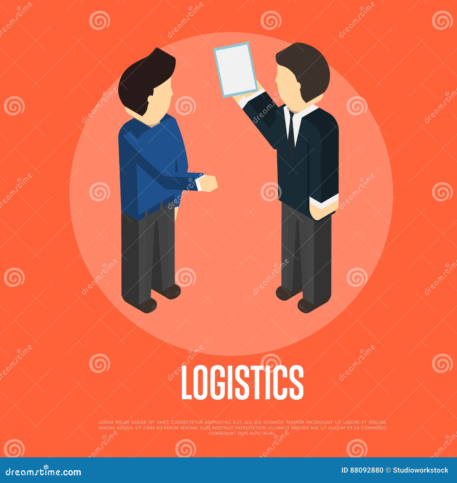 Warehouse Teamwork Cartoon With The 5S Activities | CartoonDealer.com ...