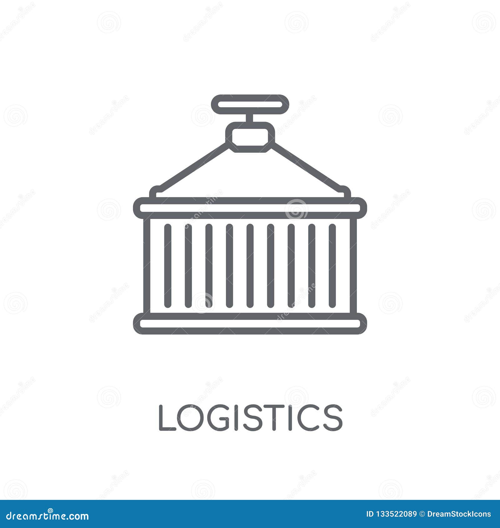 Linear Logistics Icon From Delivery And Logistic Outline Collection ...