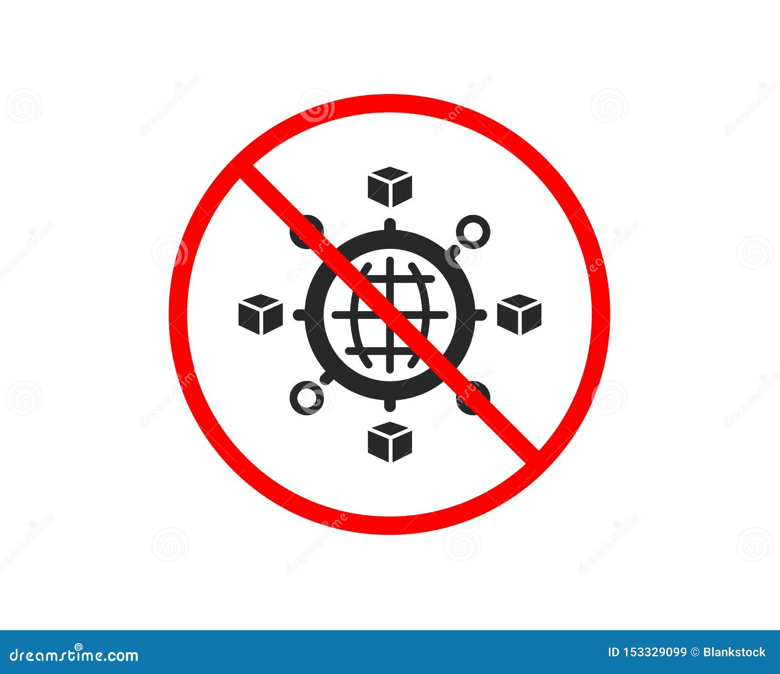 Logistics Network Icon. Parcel Tracking. Vector Stock Vector ...