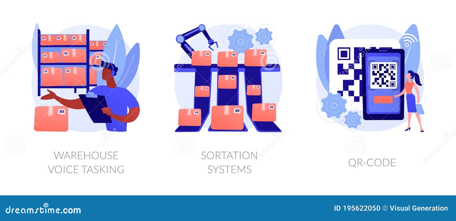 Order Processing Flat Vector Illustration. Mobile Shopping Application ...