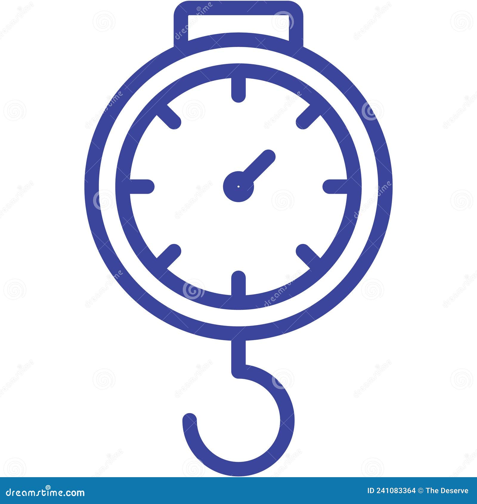 Logistics Scale Vector Icon Which is Suitable for Commercial Work Stock ...