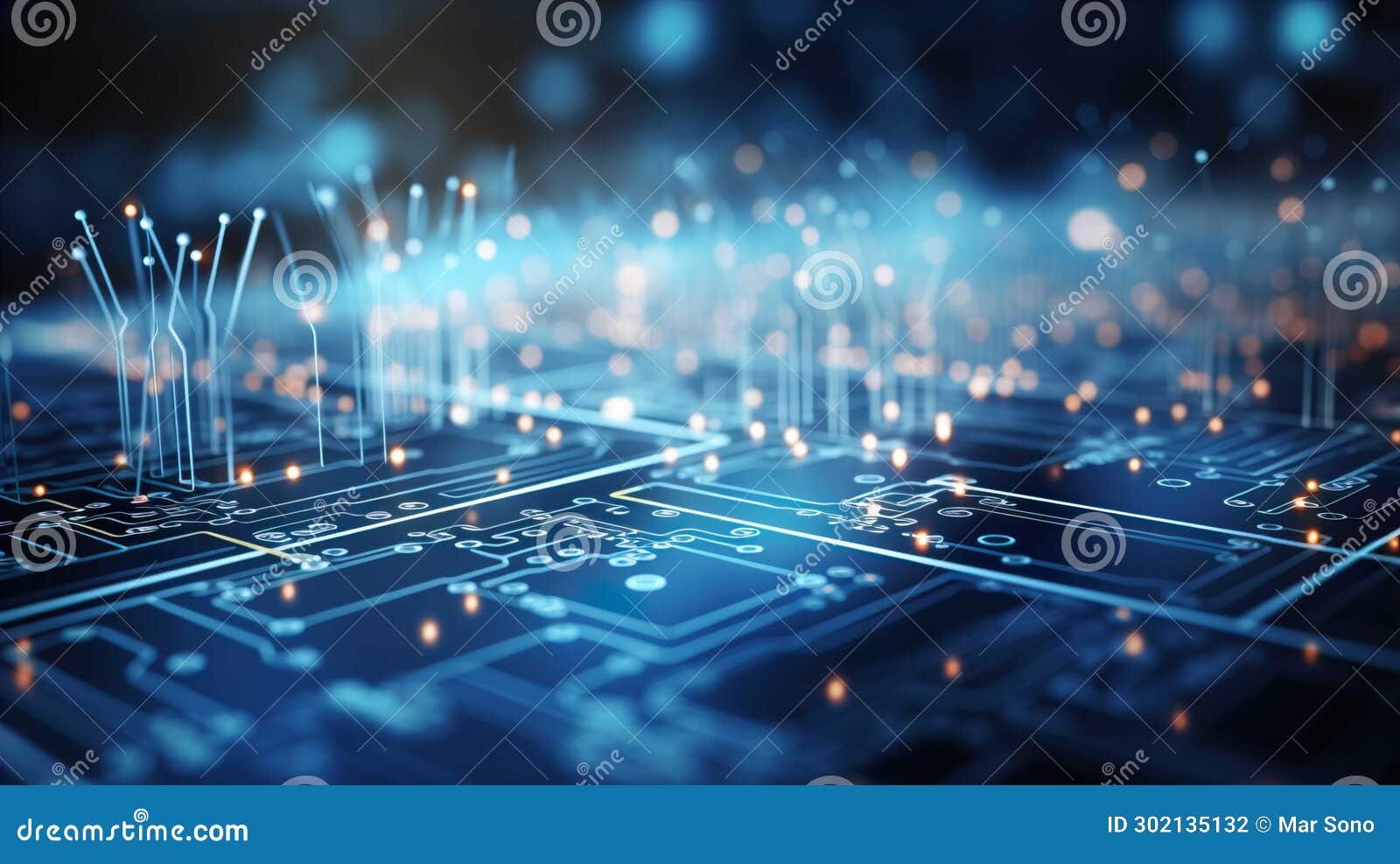 Logistics Technology Abstract Networking Connections Background ...
