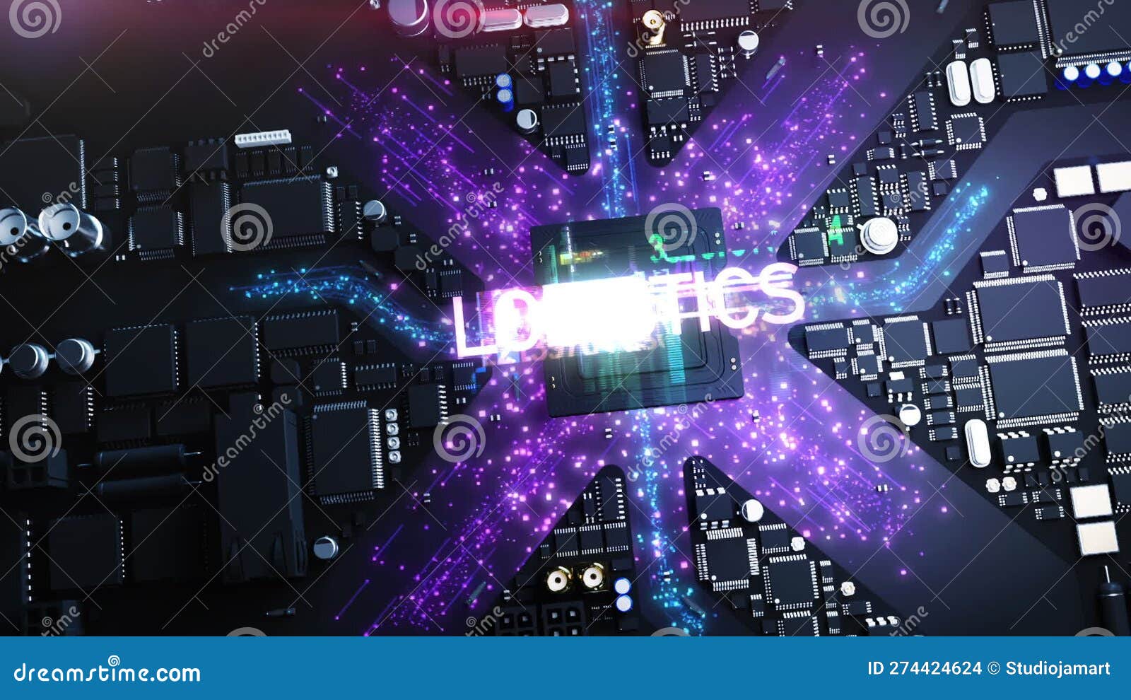 Logistics and Technology . the City in the Style of Computer Components ...