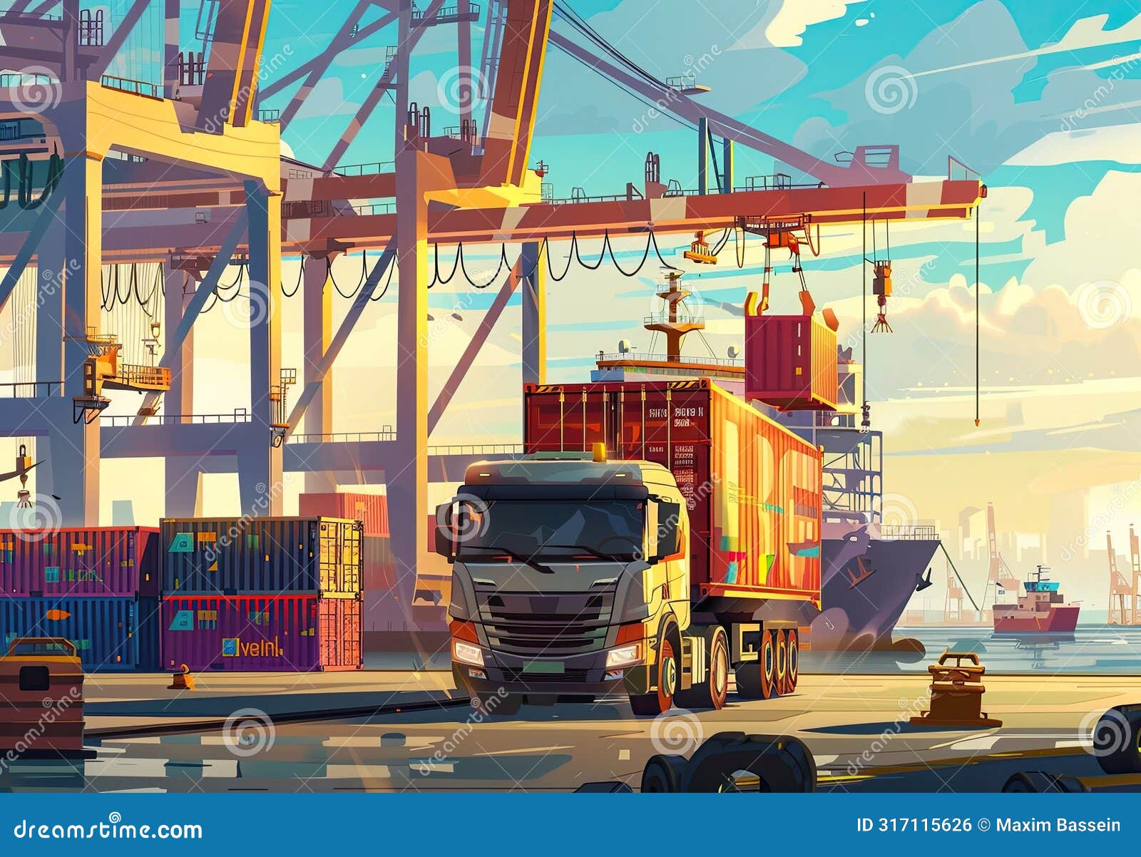 Logistics and Transportation Concept of the Forward Container Cargo ...
