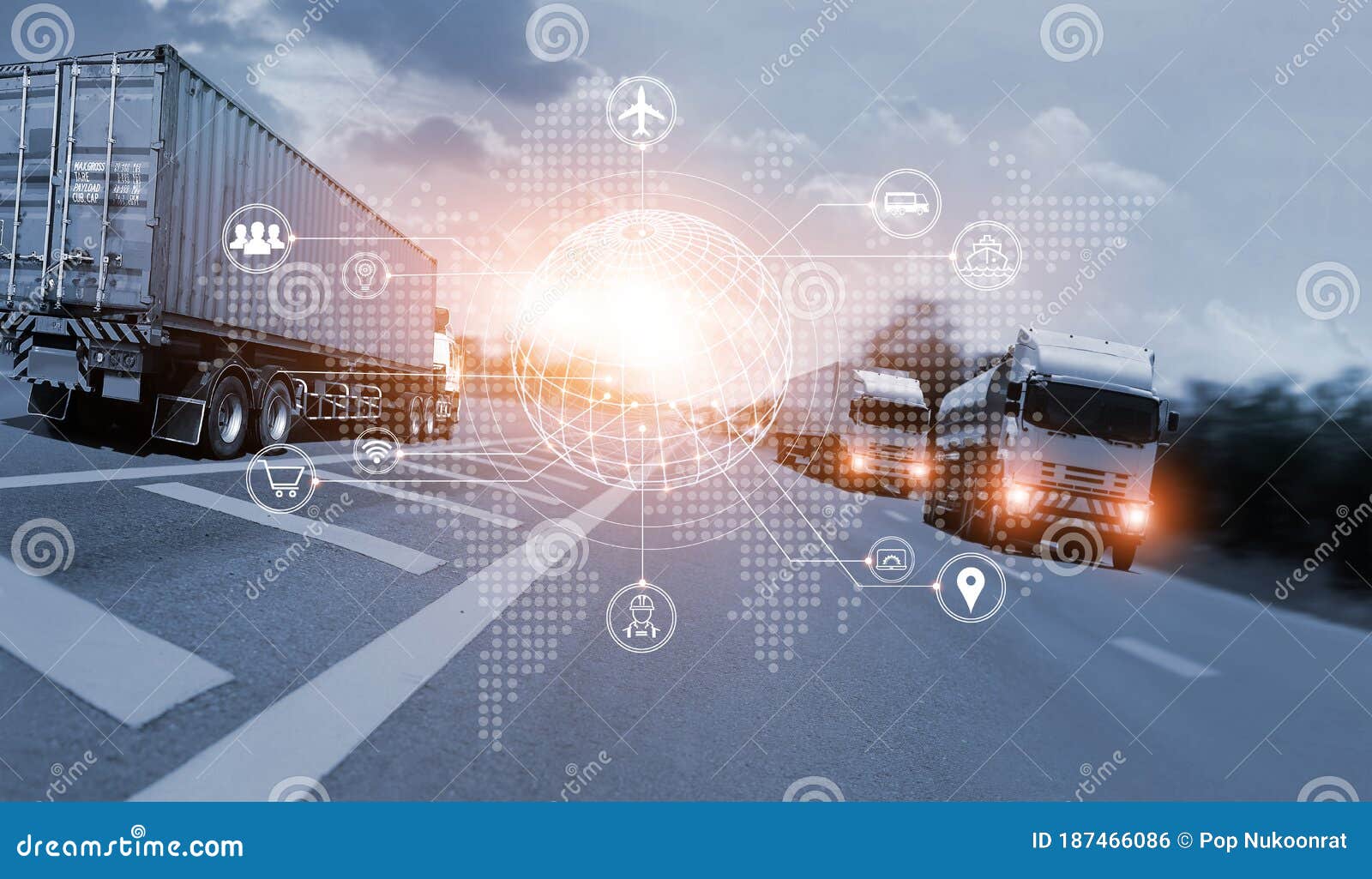 Logistics and Transportation of Container Cargo with Icon Global ...