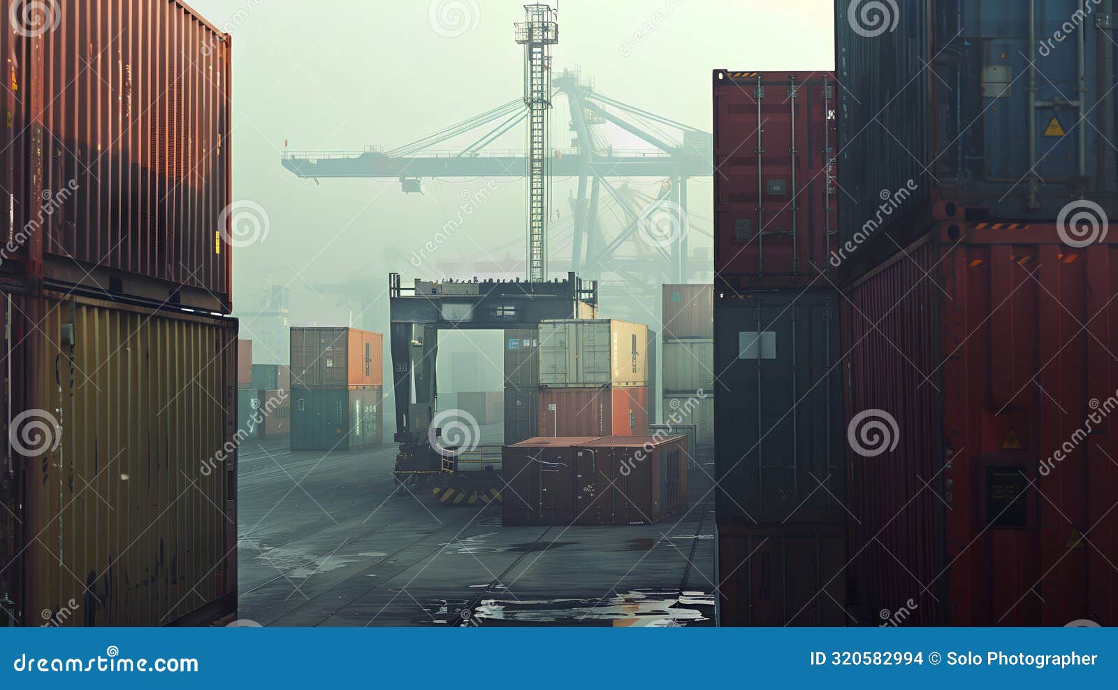 The Logistics of Unloading Containers from a Cargo Ship at an ...