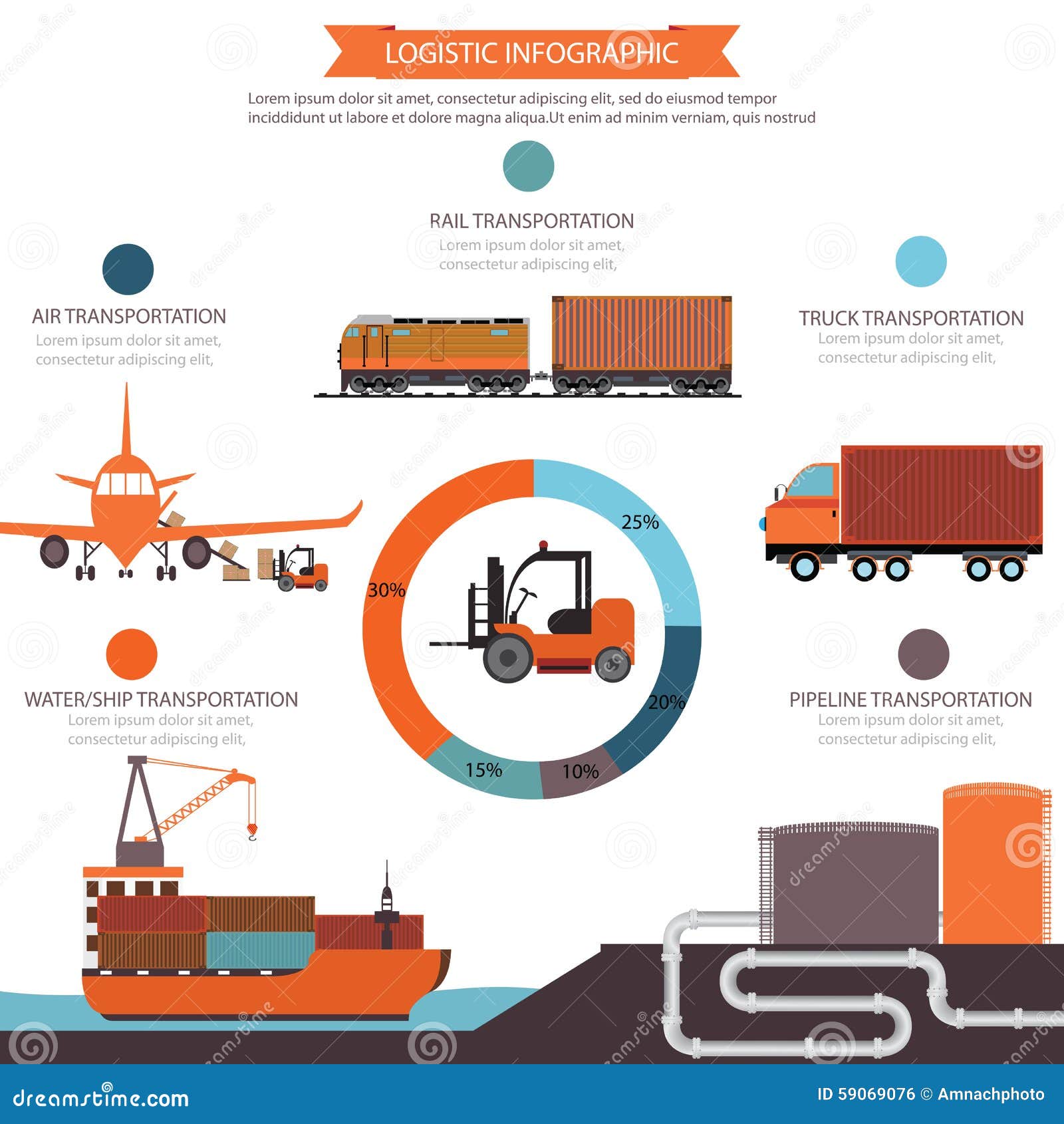 Logistique illustration de vecteur. Illustration du carte - 59069076