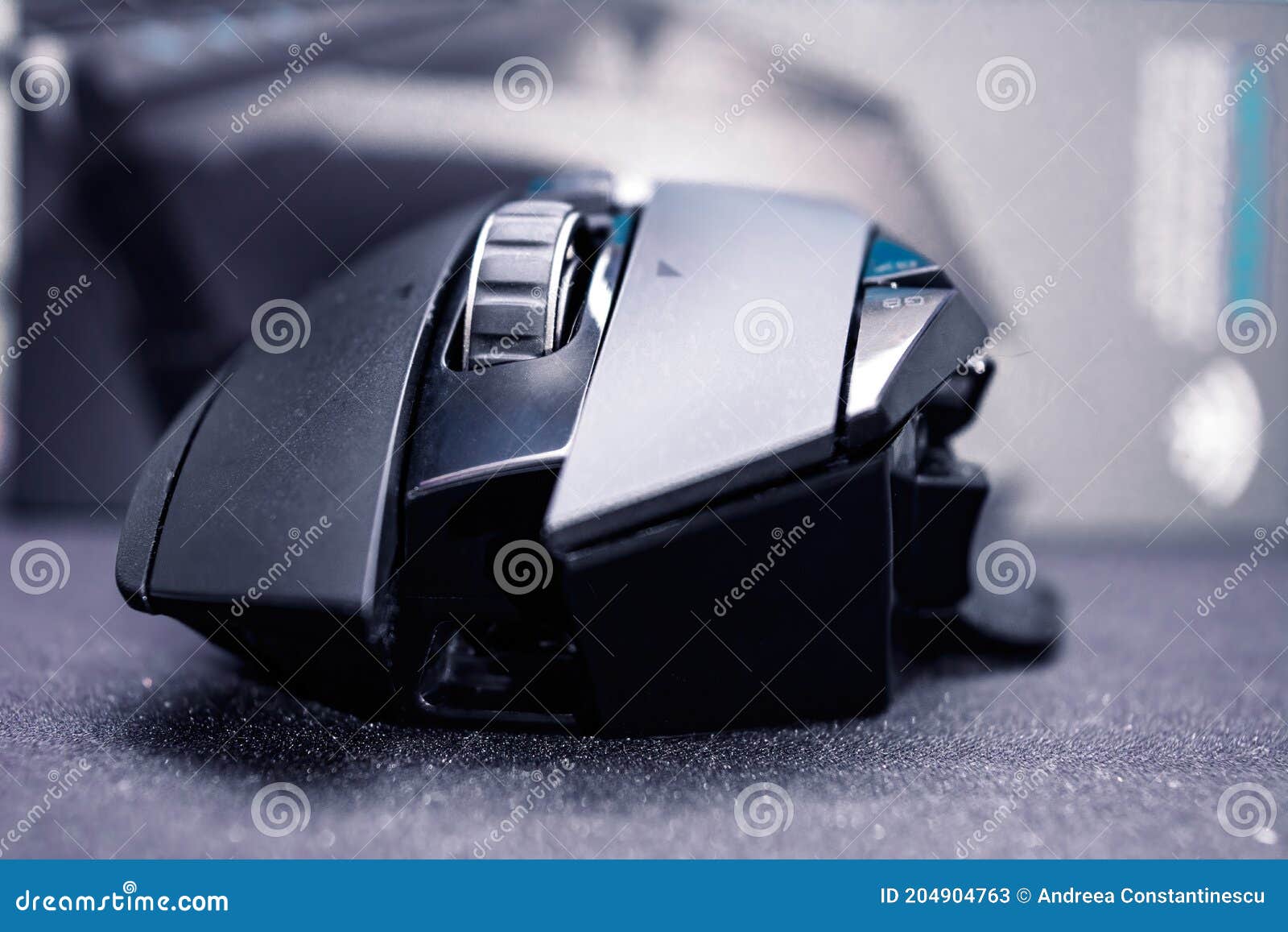 Logitech G502 Hero Gaming Mouse Inside An Electronic Store On A Stand ...