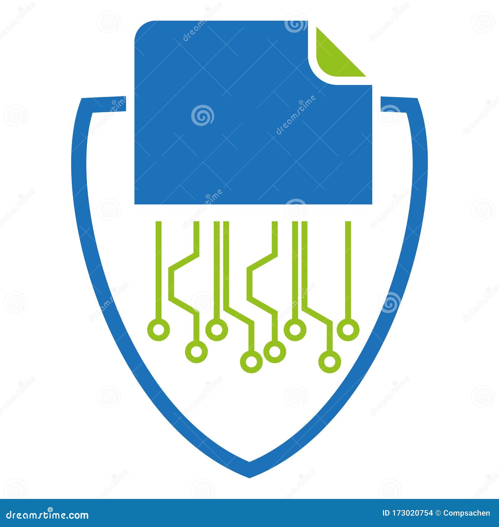 Digitization Logo, Data Protection Logo, Data Logo, Secure And Security ...