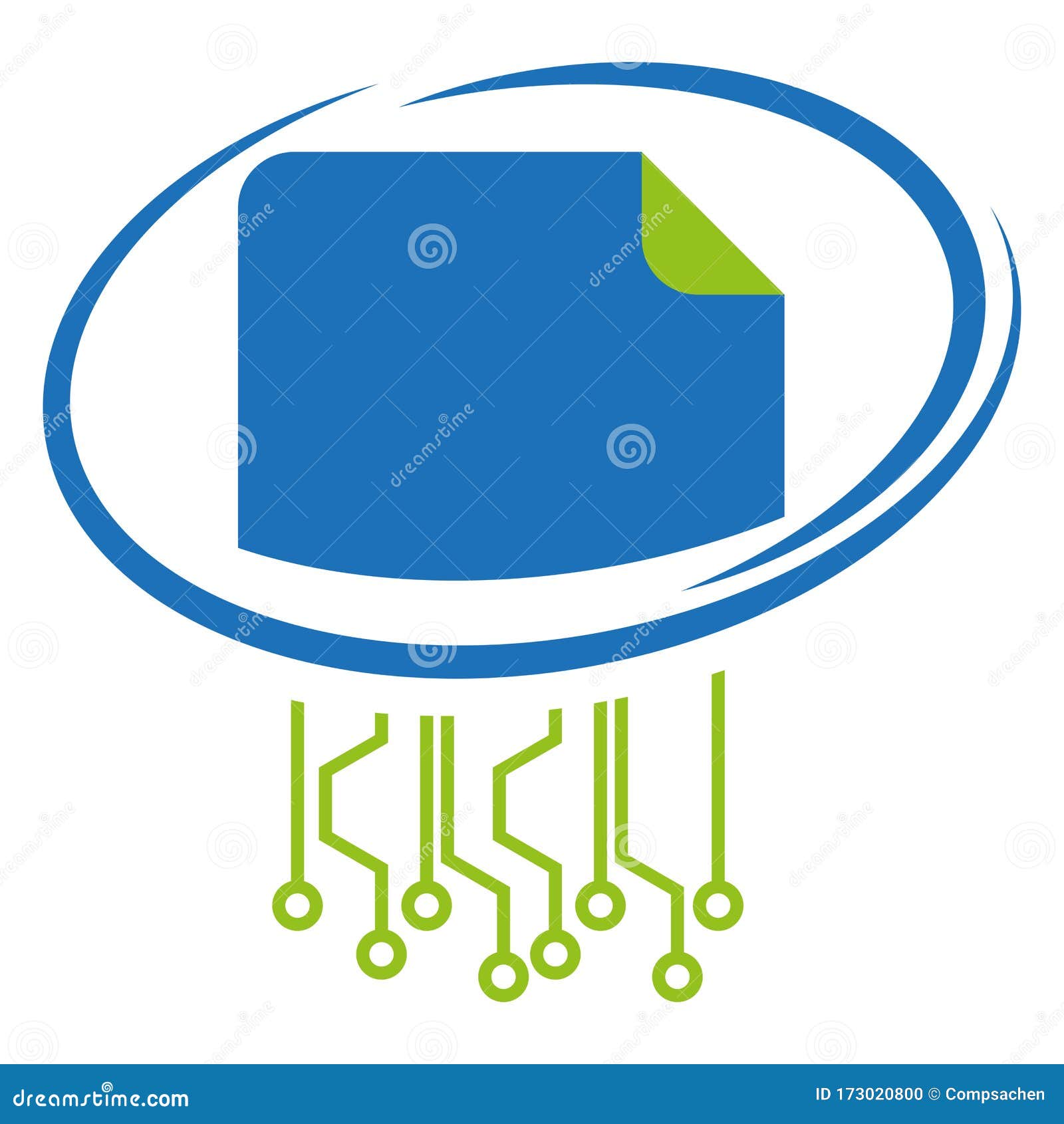 Digitization Logo, Data Protection Logo, Data Logo, Secure And Security ...