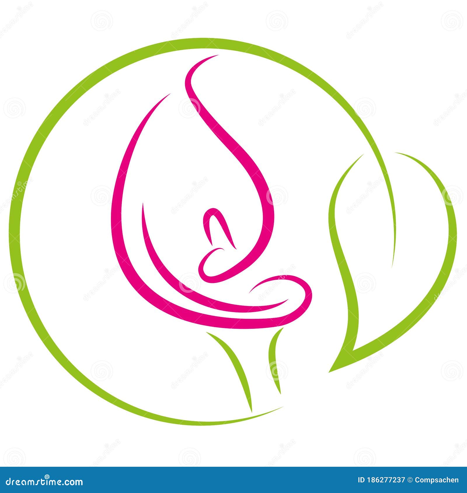 Calla Logo, Zantedeschia and Plant Logo, Calla, Flower, Logo Stock ...