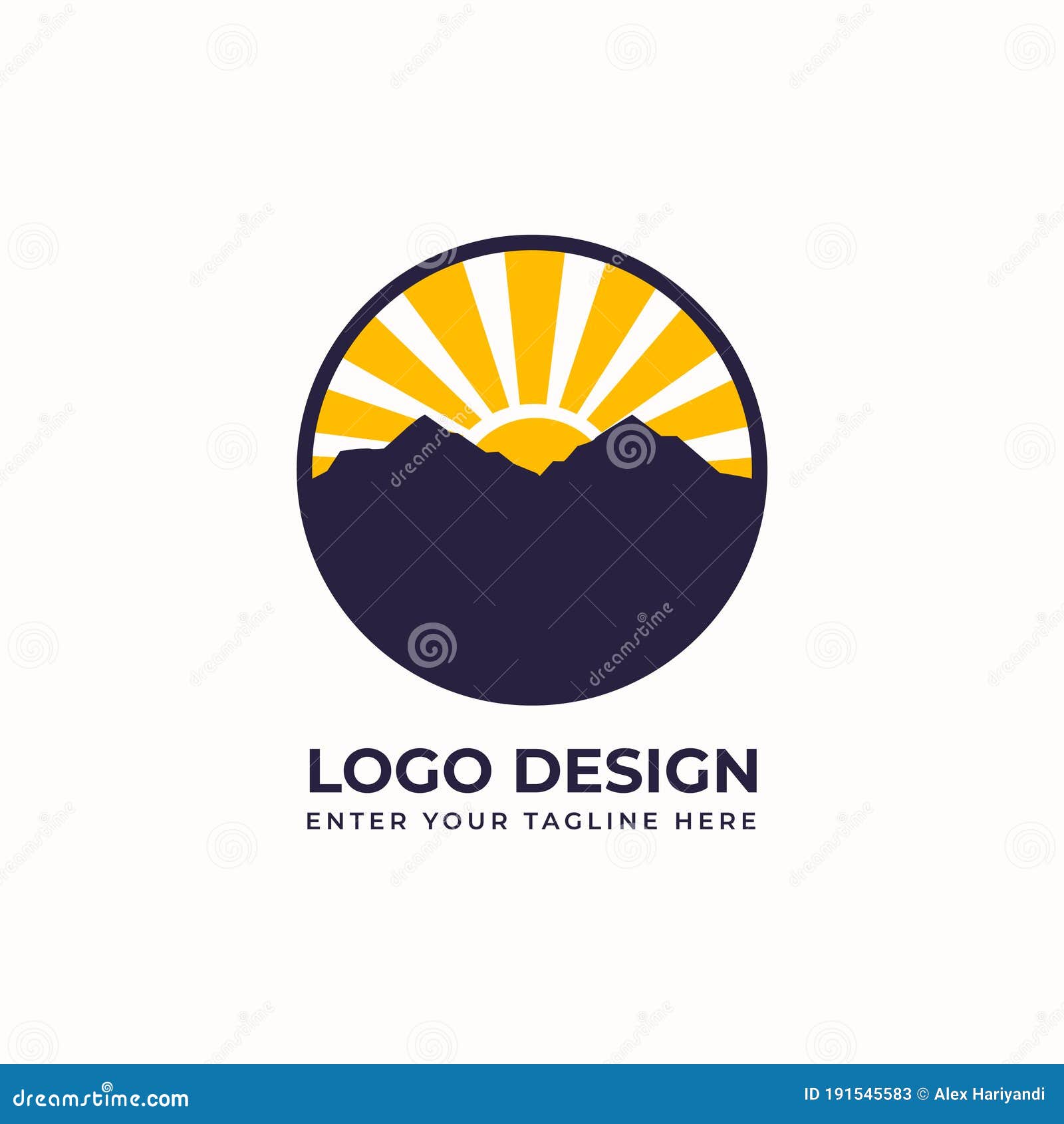 Mount Creative Logo Vector Design Stock Vector - Illustration of mount ...