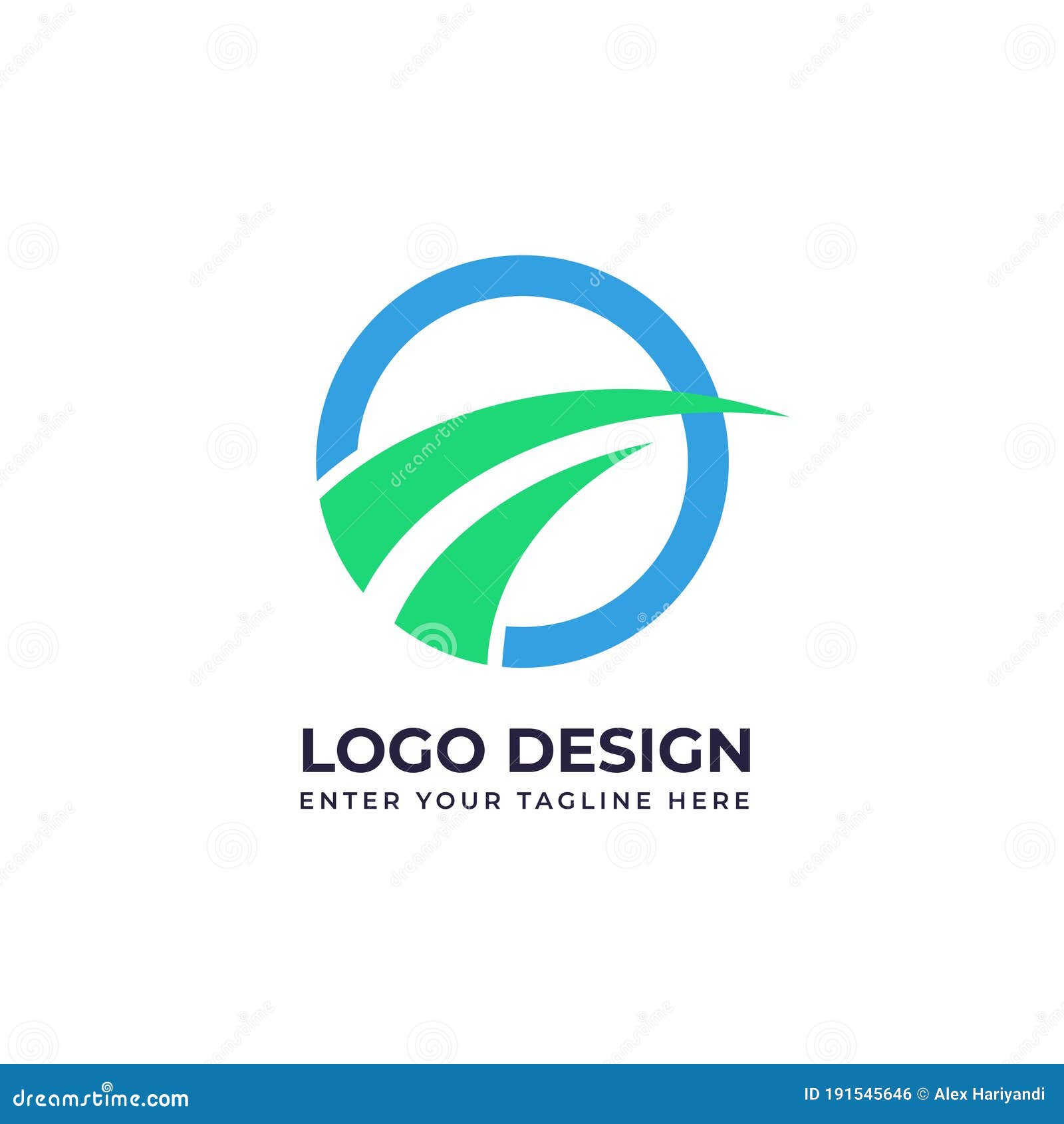 Abstract Logo. Creative Logo. Beautiful and Simple Element Stock Vector ...
