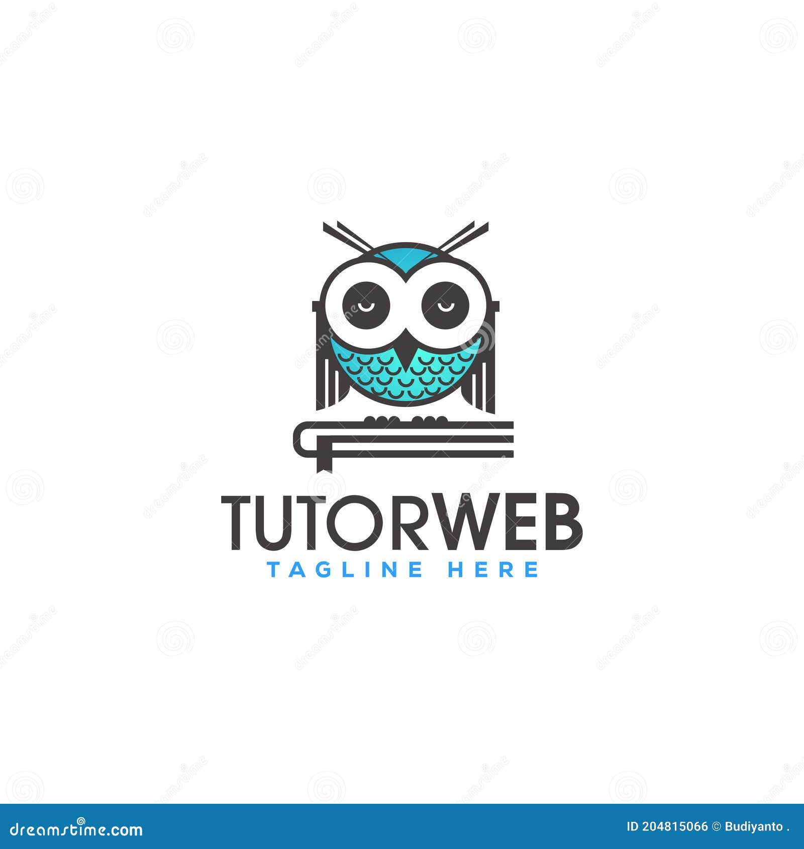 Vector Illustration of an Owl Tutoring for Innovative Educational ...