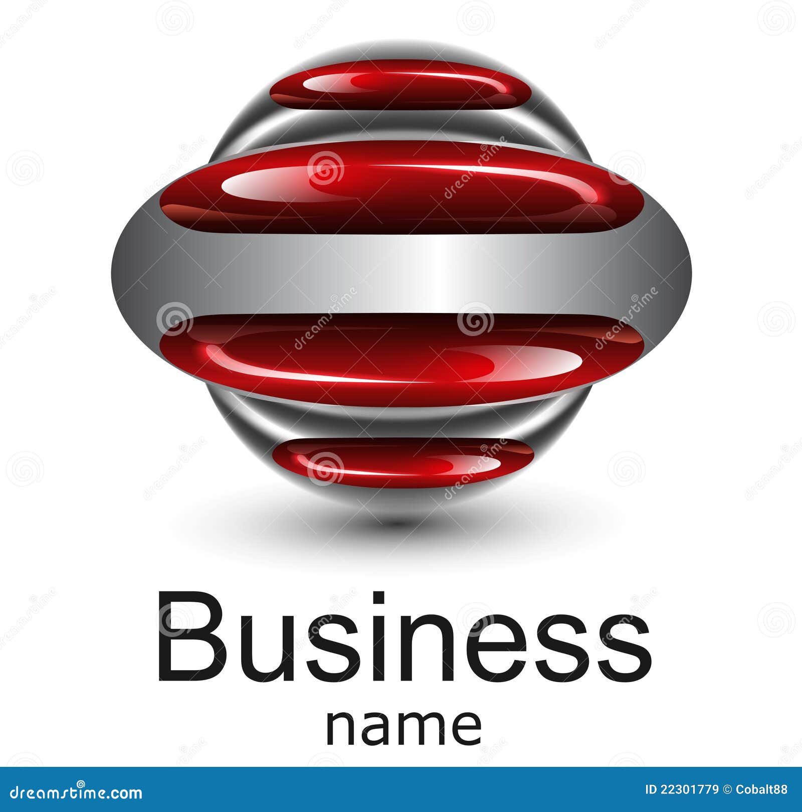 Logos Of Ellipses And Circles Shape Cartoon Vector | CartoonDealer.com ...