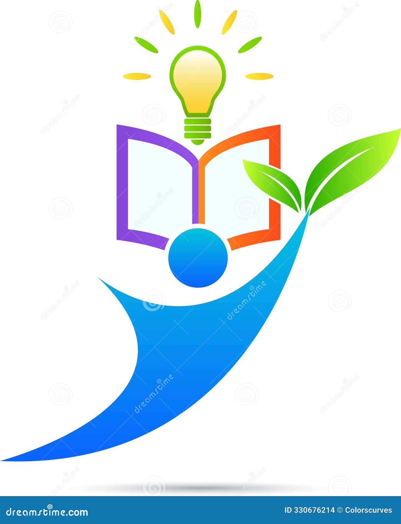 People Education Study School College University Bright Future Logo ...