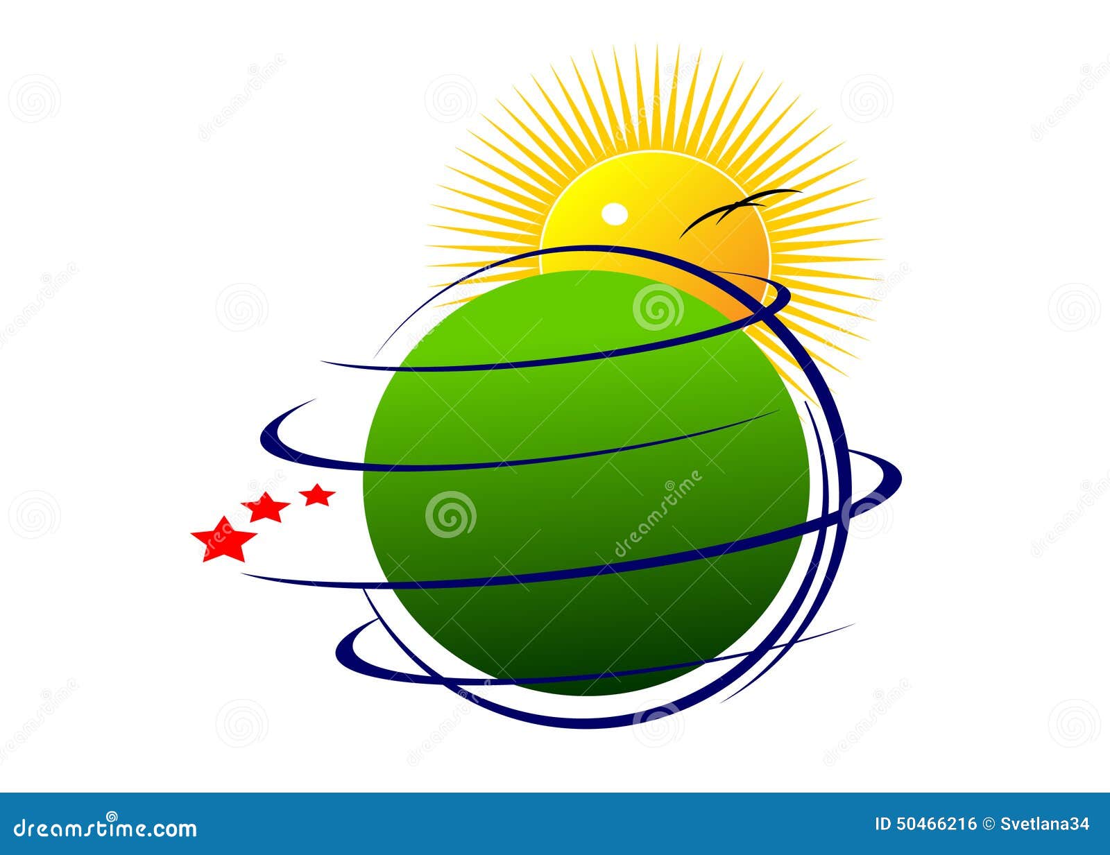 Logo. stock vector. Illustration of astronomy, emblem - 50466216