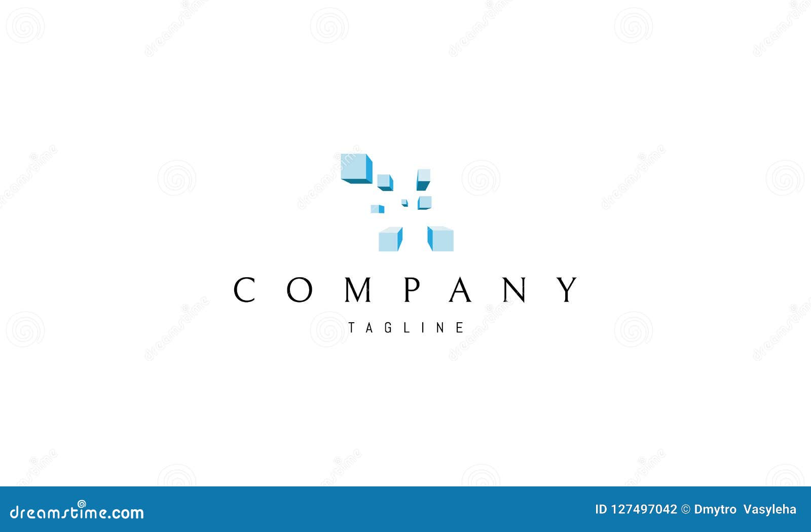 Data Stream Vector Logo Image Stock Vector - Illustration of cell ...