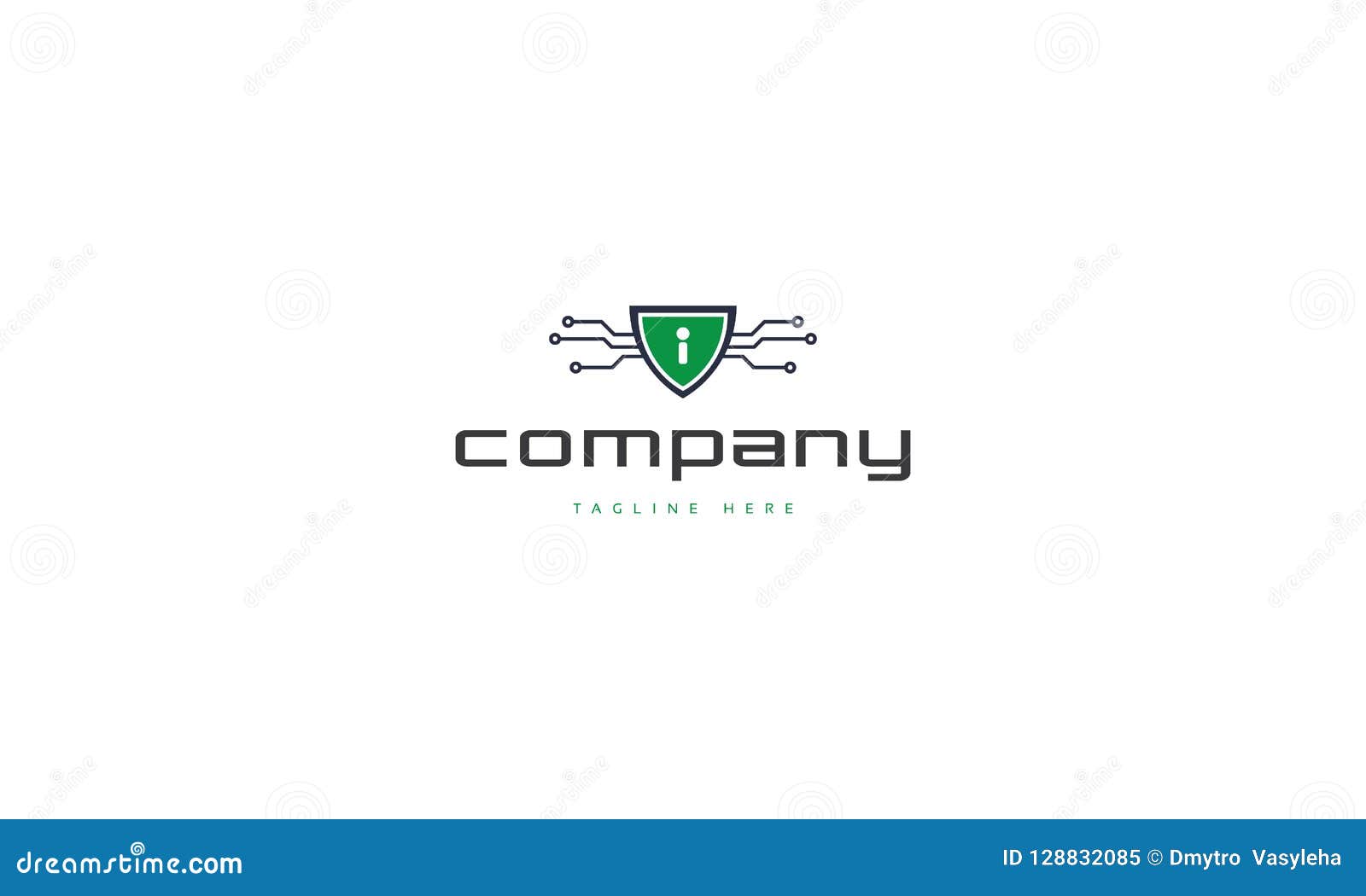 Digital Shield Vector Logo Image Stock Vector - Illustration of label ...