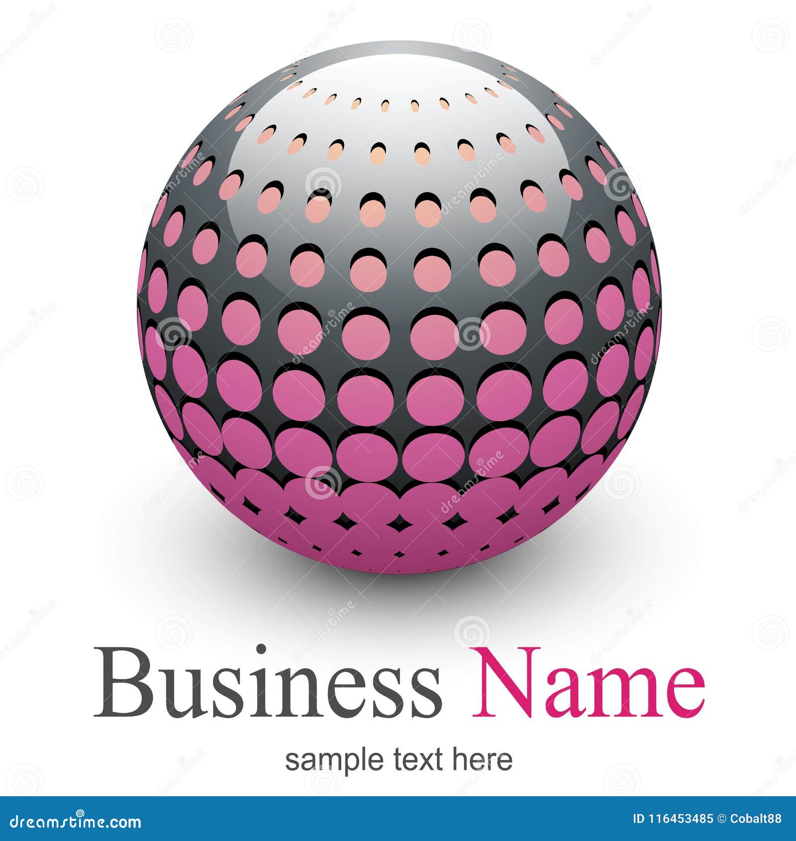 Logo, abstract sphere stock vector. Illustration of sphere - 116453485